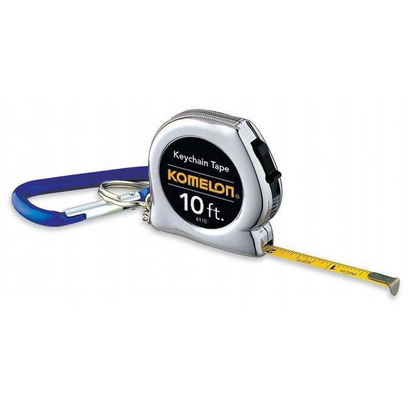 Komelon USA 4110CS Key Chain Tape Measure- 0.02 x 1 ft. - Walmart.com