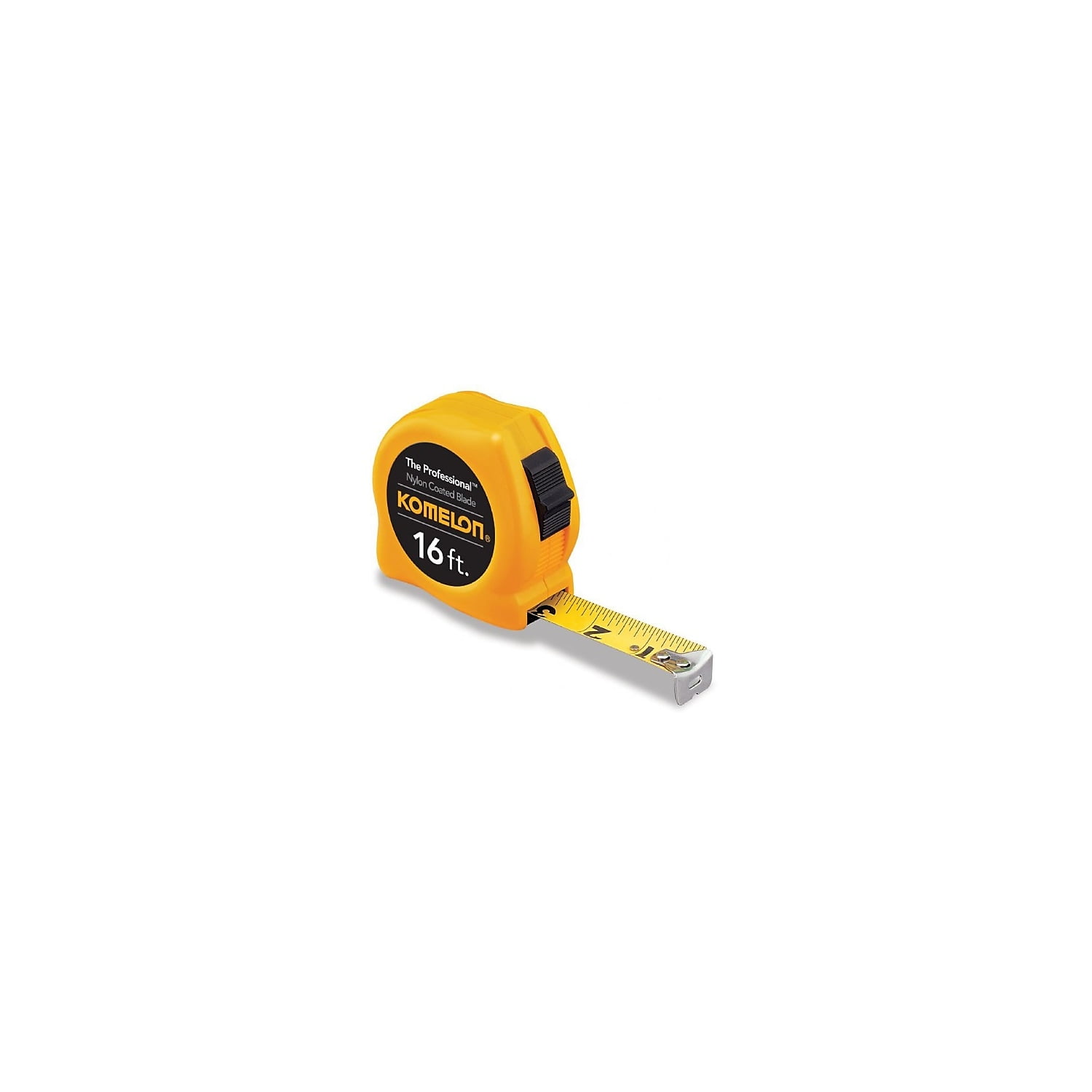 Komelon Usa 16' x 3/4" Yellow Case Steel Power Tape Measure - Walmart.com