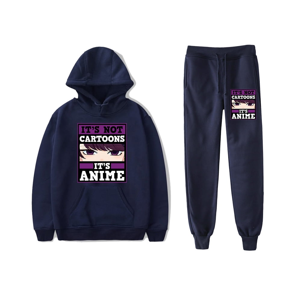 Komi Can't Communicate It's Not Cartoons It's Anime Hoodies Pants 2 ...