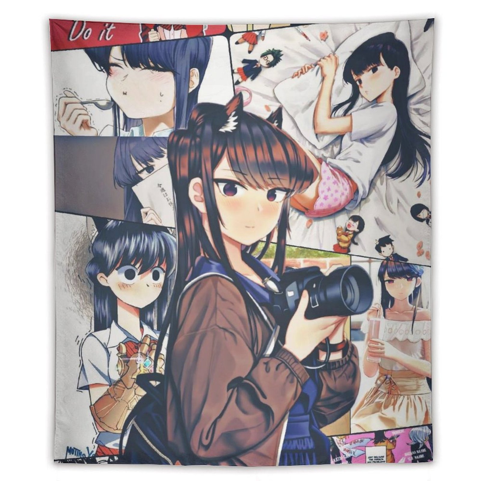 Komi Shouko Poster Komi Can't Communicate Japanese Anime Tapesty Wall ...