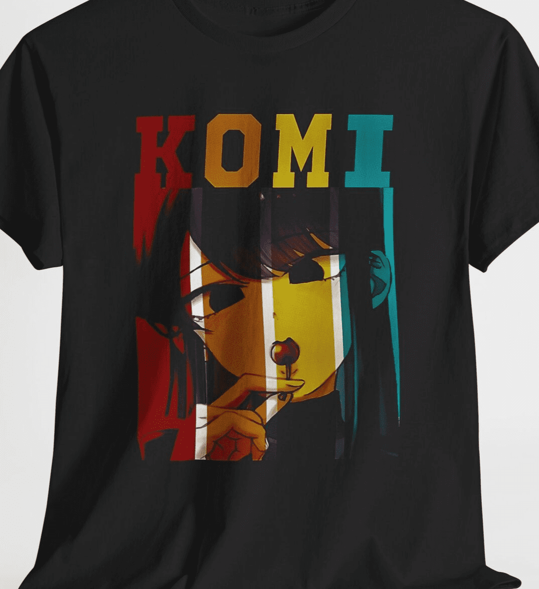 Komi-san anime T-shirt, Shirts for men, Womens Shirt Anime merch, Manga ...