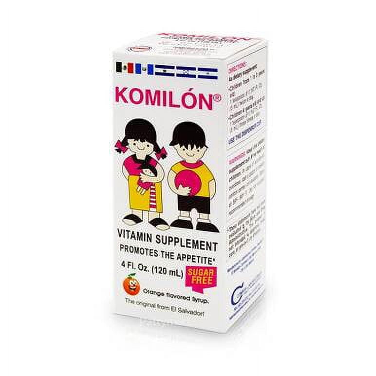 Komilon Syrup Dietary Supplement for Children, 120 ml - Appetite ...