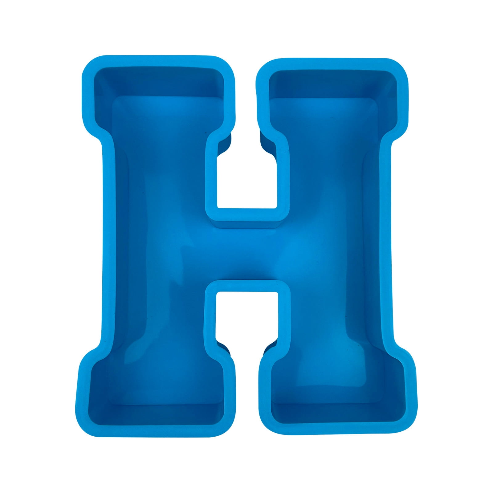Komiseup 3D Alphabet Silicone Mold, Capital Letter Symbol Mold, DIY ...