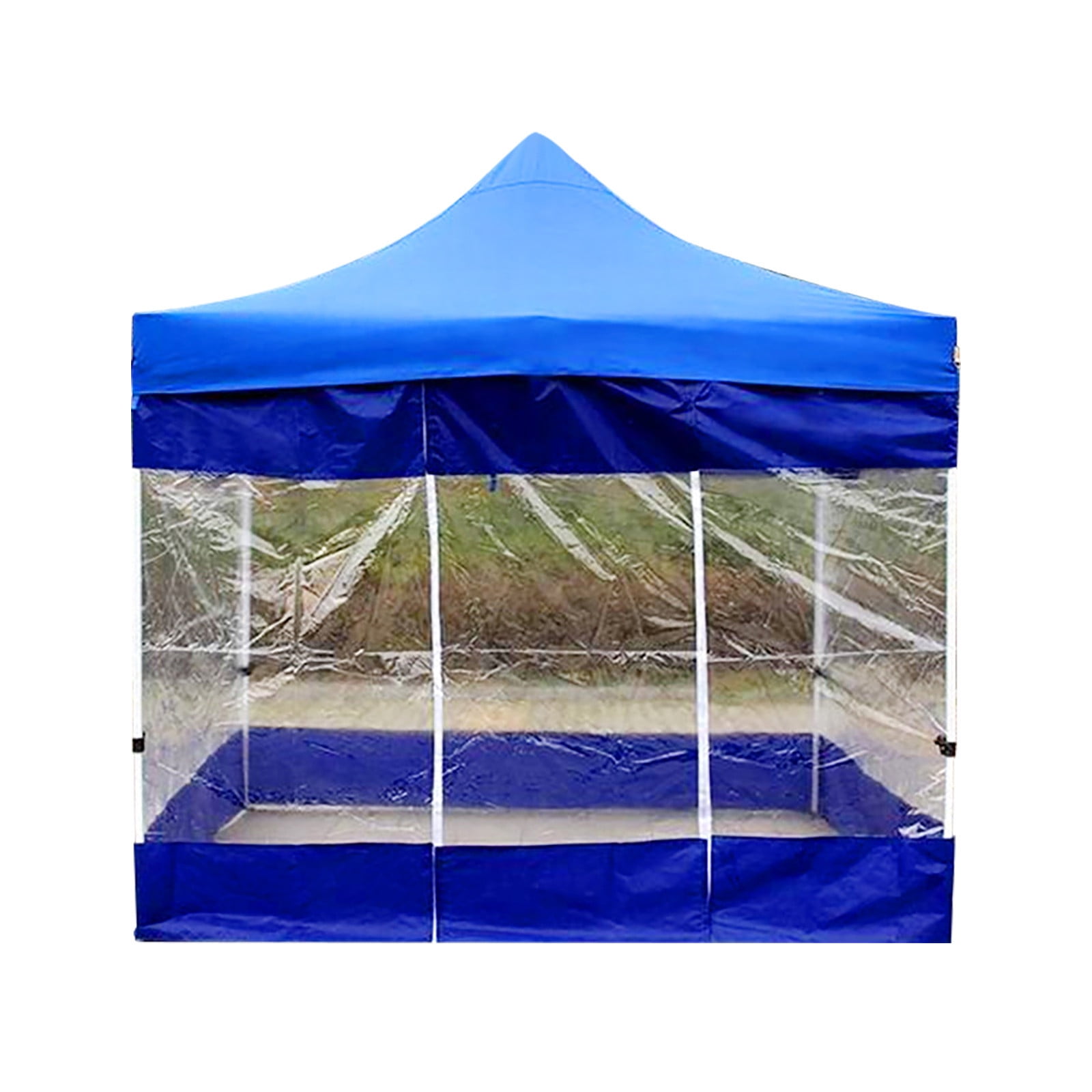 Komiseup Clear Waterproof Tarps, Anti-Tear Garden Rainproof Transparent ...