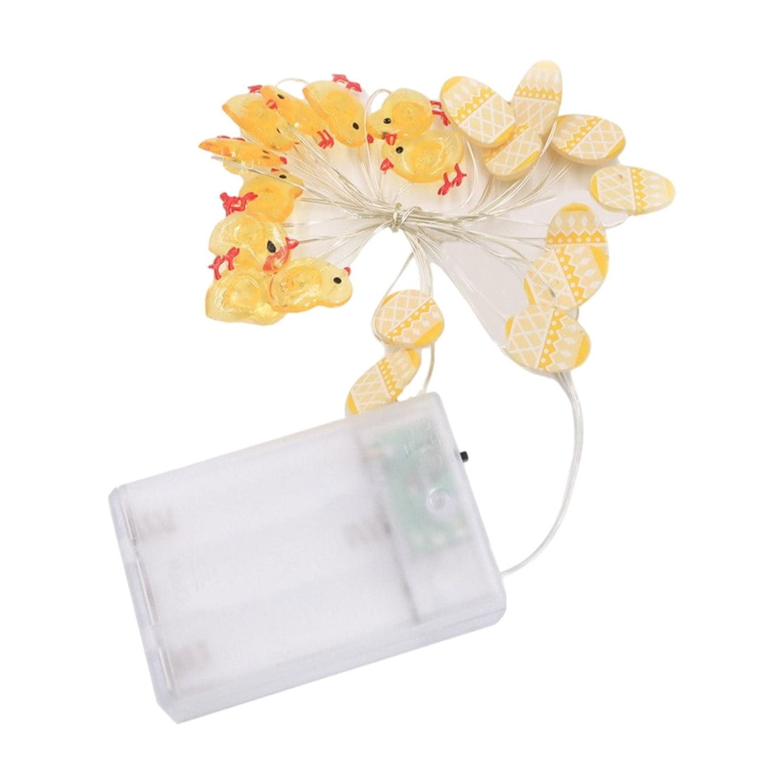 Komiseup Easter Decorations Easter Decorations LED Chicken And Eggs ...
