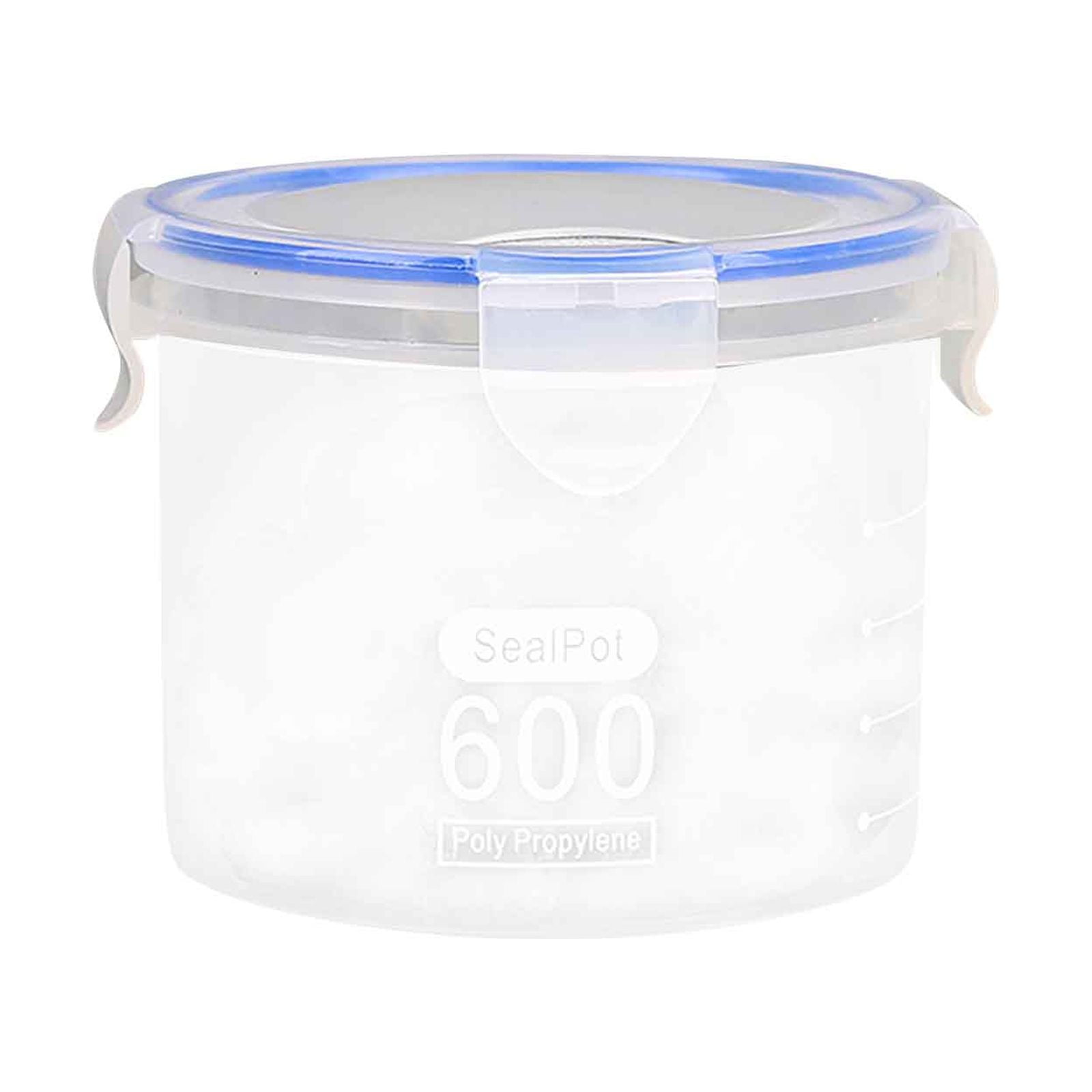 Komiseup Food Storage Containers with Lids, Clear Pantry Canister Set ...