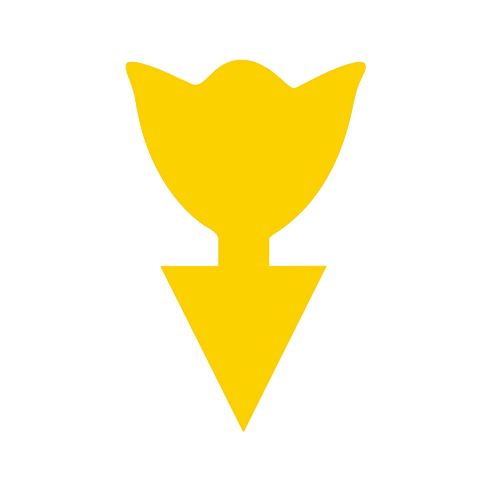 Komiseup Fruit Fly Traps, 50Pack Fungus Gnat Traps Yellow Sticky Bug ...