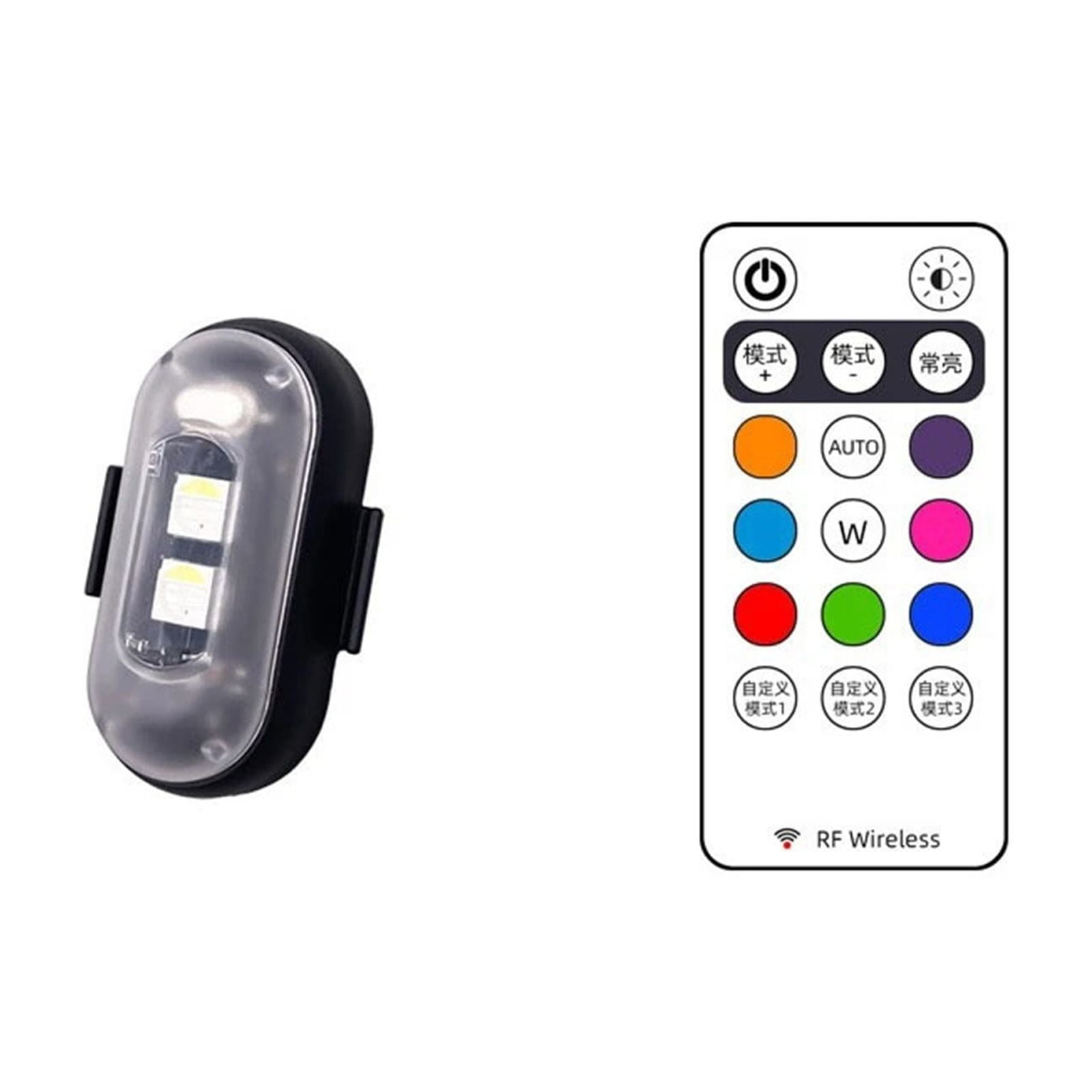 Komiseup High Brightness Wireless Led Strobe Lights Led Anti-Collision ...