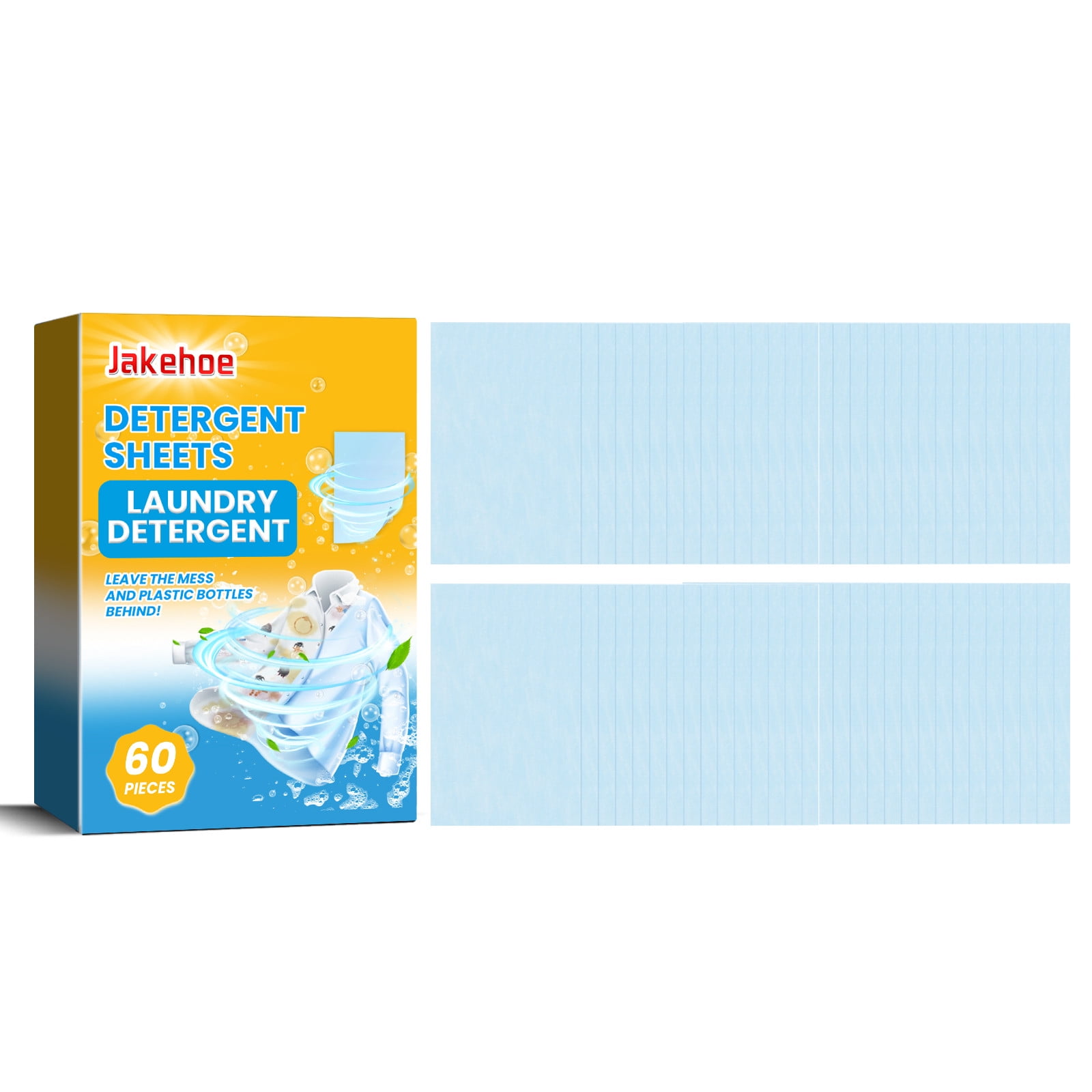 Komiseup Laundry Tablets Strong Decontamination Detergent Powder ...