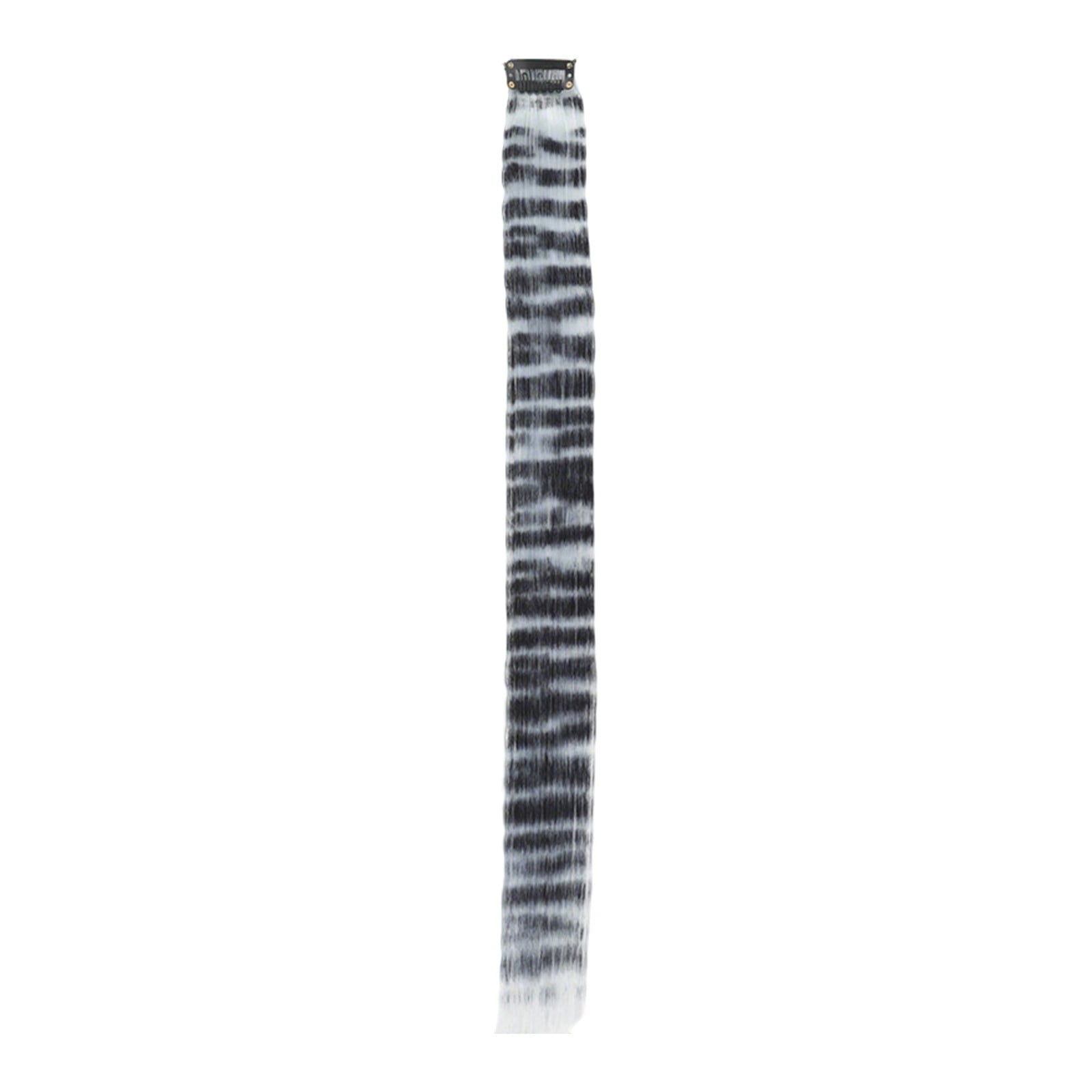 Komiseup One Card Seamless Hair Extensions Leopard Print Colored Hair ...