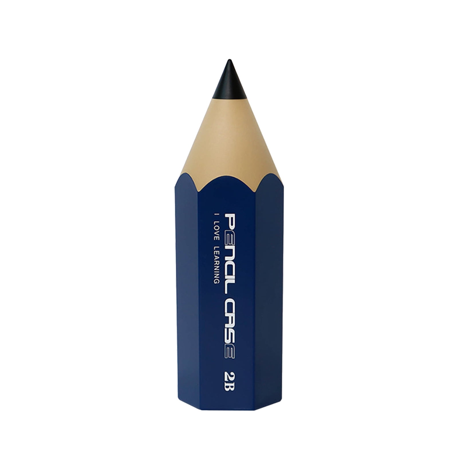 Komiseup Pencil Shaped Pen Holder for Desk, Pencil Storage Organizer ...
