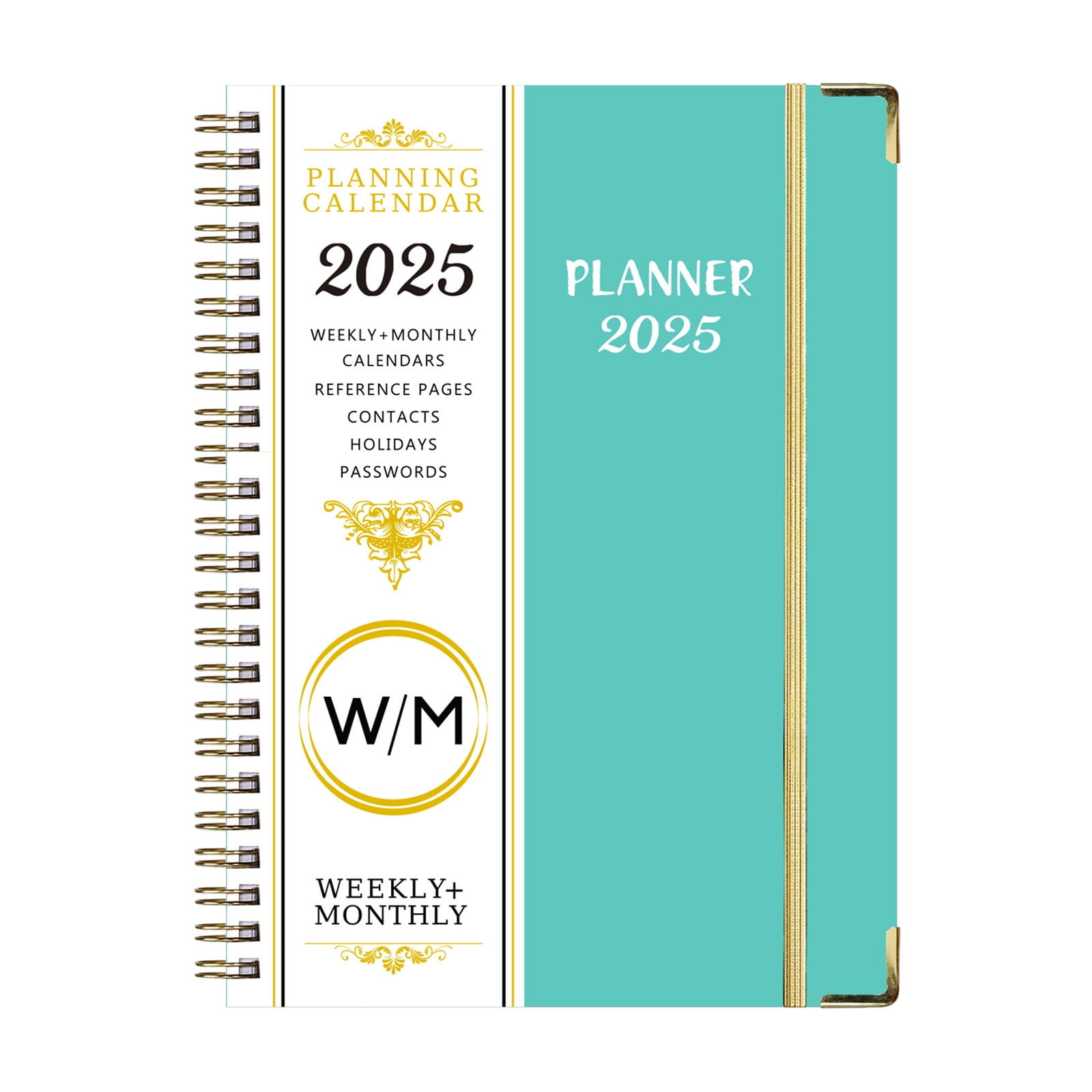 Komiseup Planner Notebook 2024-2025, A5 Monthly and Weekly Calender ...