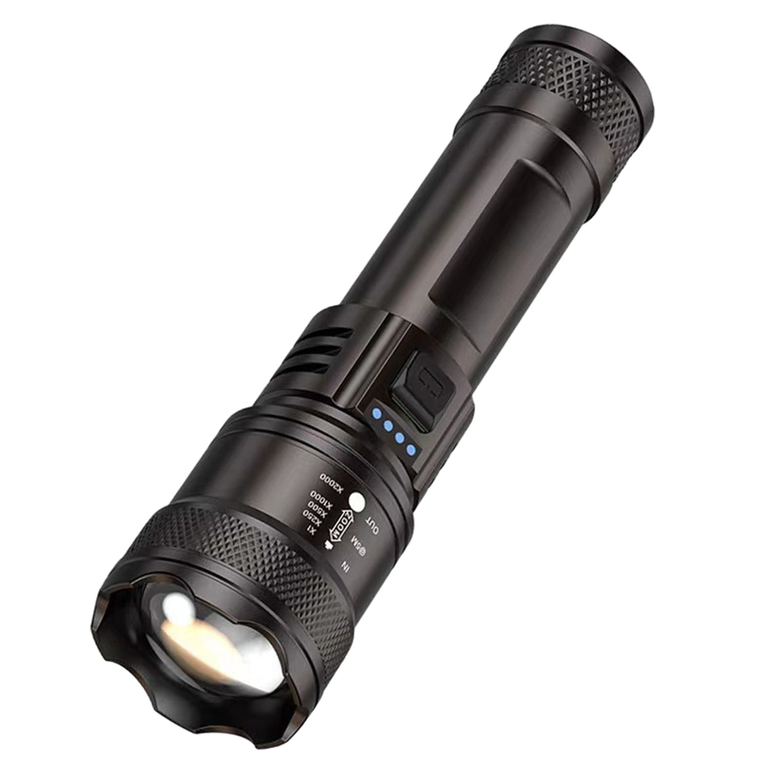 Komiseup Rechargeable Flashlights, Bright LED Flashlight with Zoomable ...