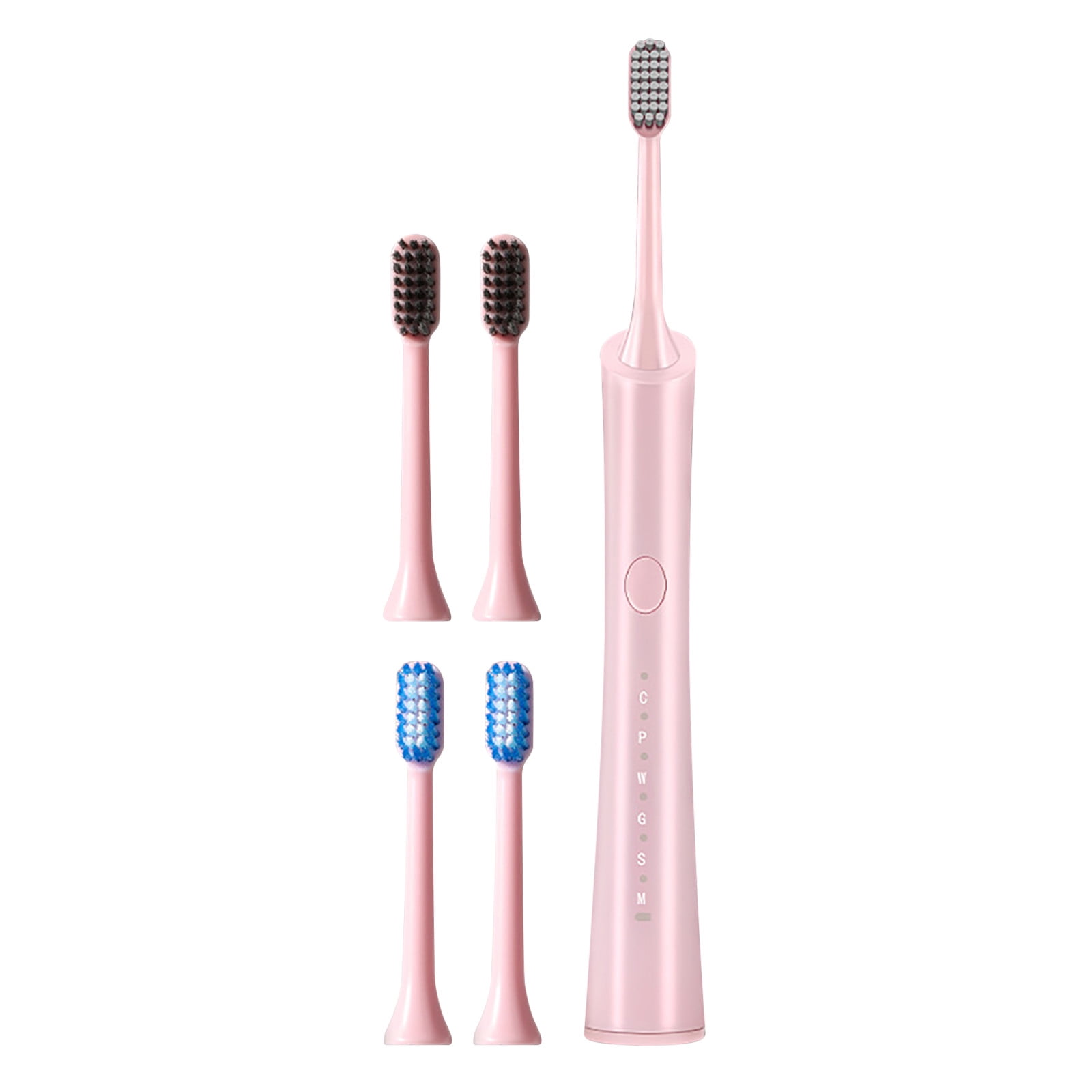 Komiseup Electric Toothbrush with 5 Brush Heads for Adults and Kids ...