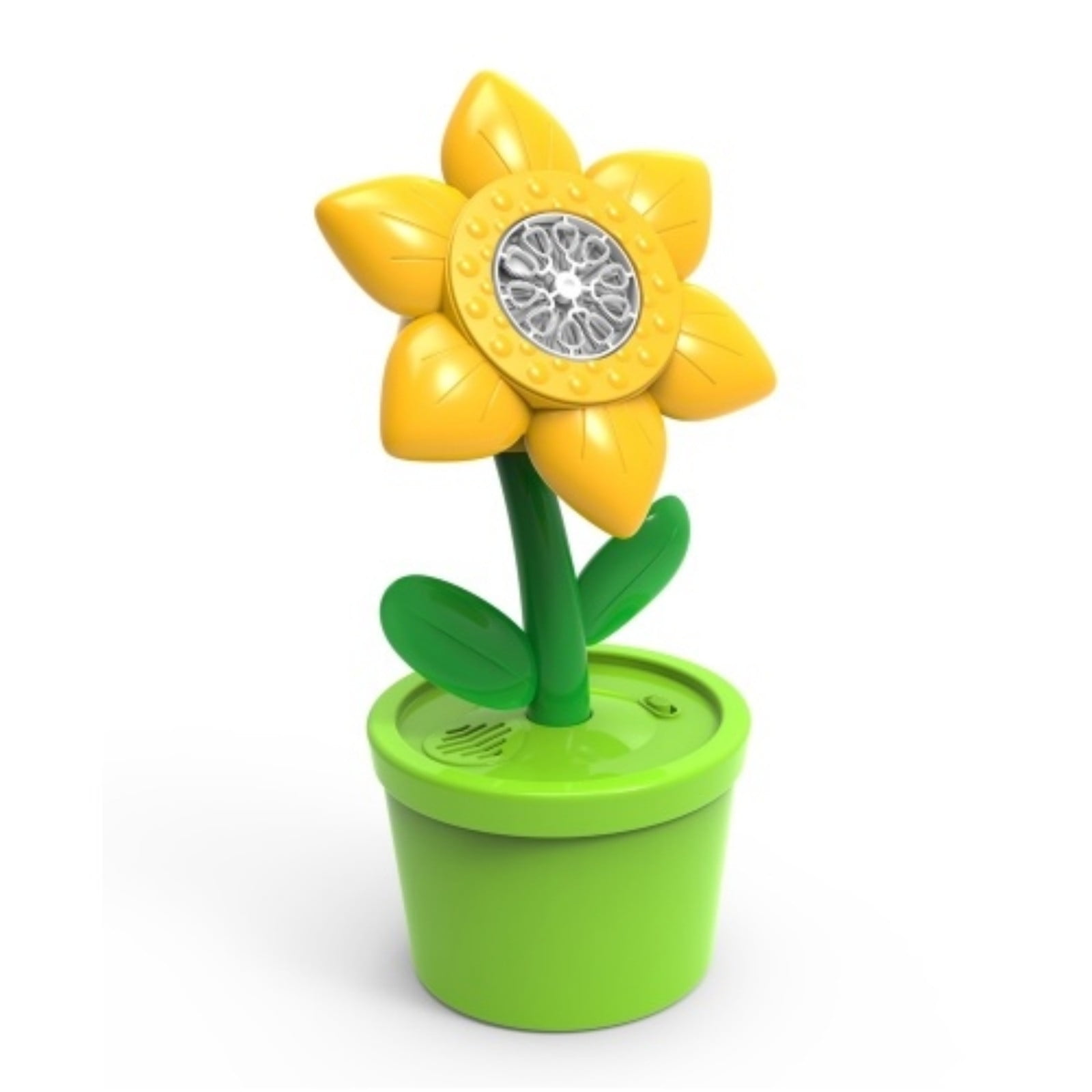 Komiseup Sunflower Bubble Machine Flower Bubble Maker Flower Pot ...