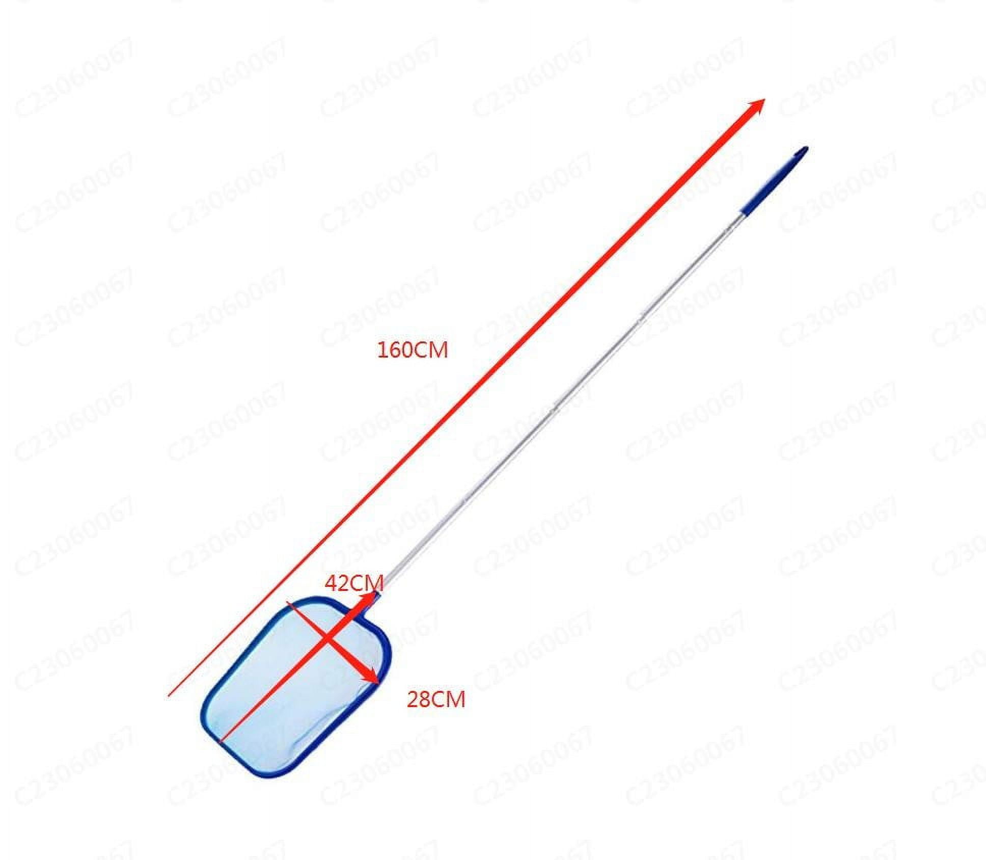 Komiseup Swimming Pool Net, Retractable Leaf Skimmer, Fine Mesh Net ...