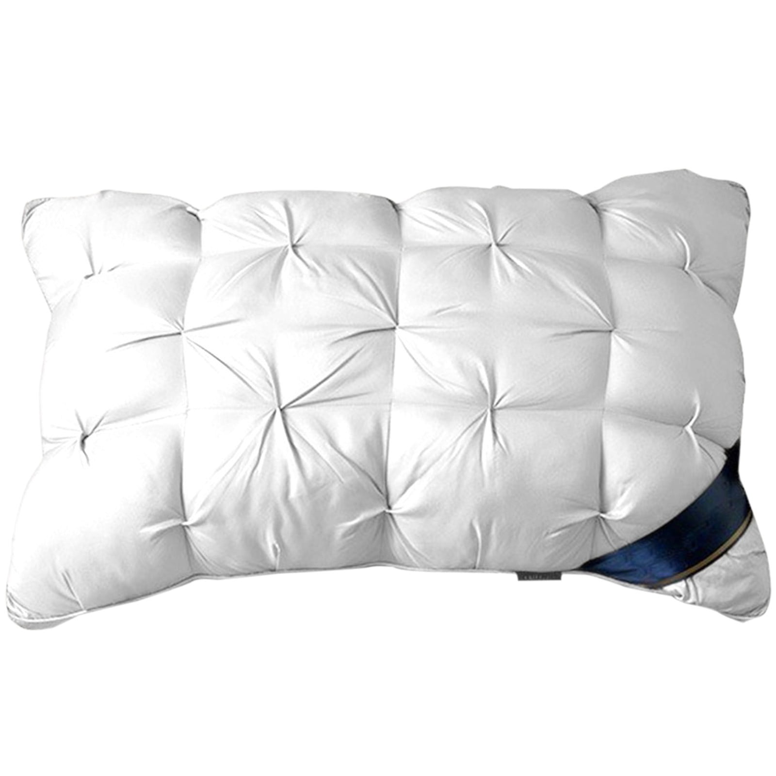 Komiseup Twisted Down Pillow, Down and Feather Pillow for Side Sleepers ...