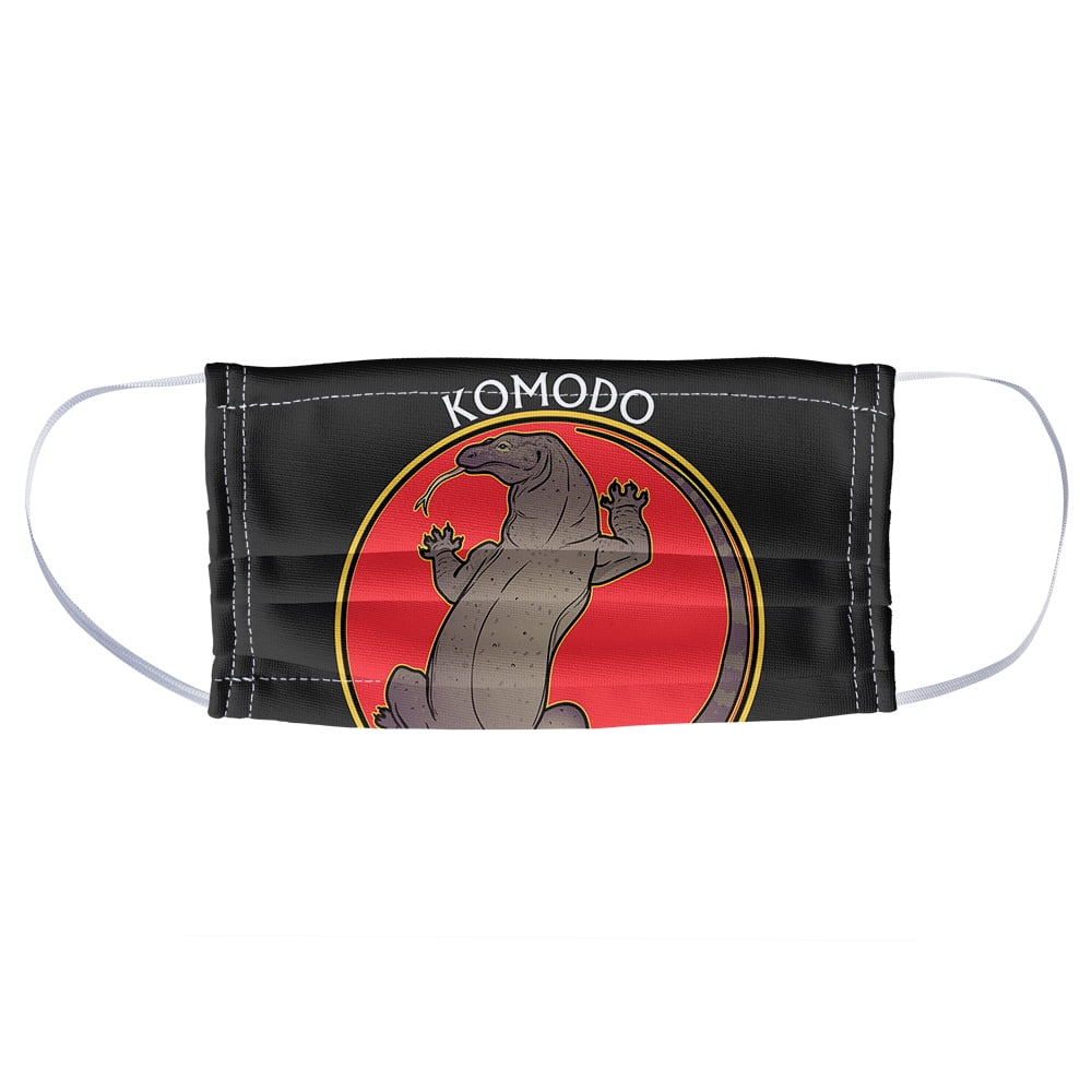 Komodo Dragon 1-Ply Reusable Face Mask Covering, Unisex - Walmart.com