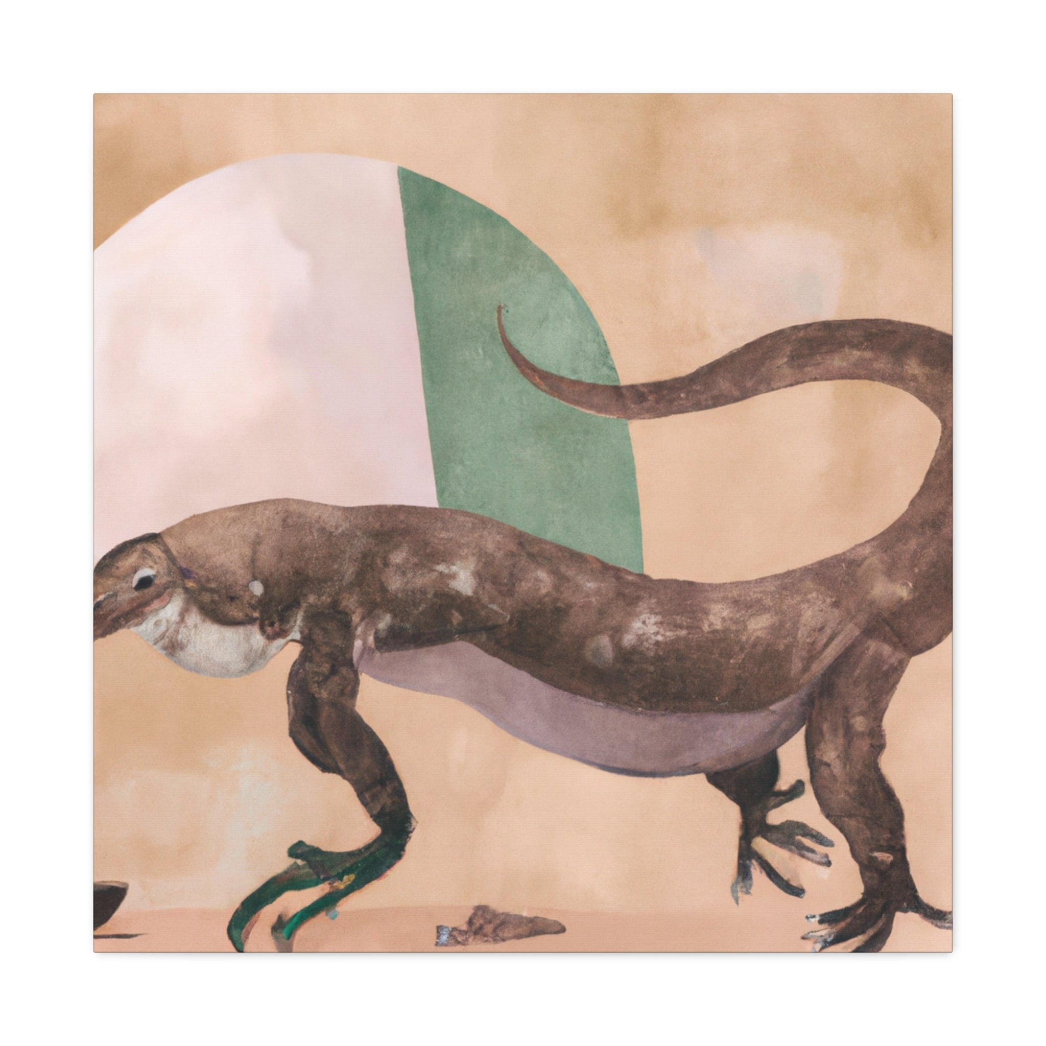 Komodo Dragon Dreamscape - Canvas - Walmart.com