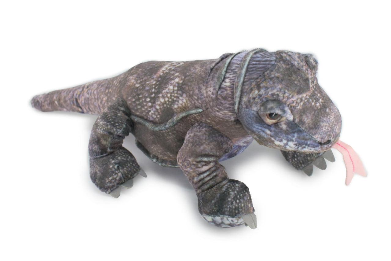 Komodo Dragon Plush Toy Lizard, Soft, Stuffed Reptile Toy, Educational ...