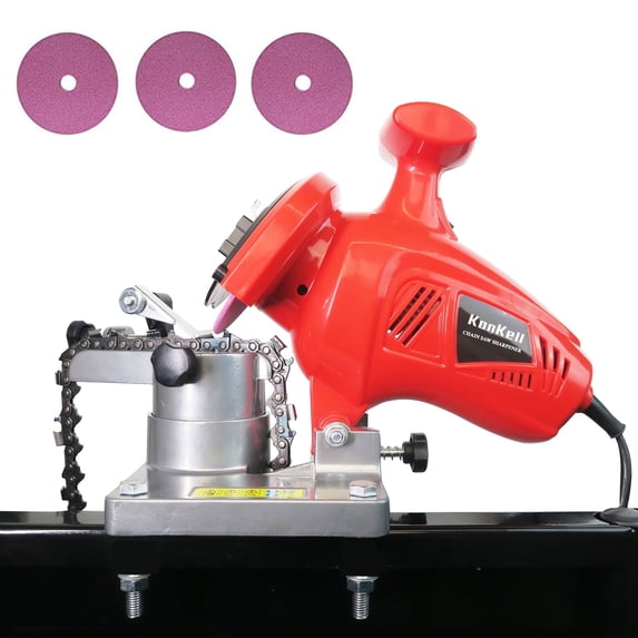 Konkell Electric Chainsaw Sharpener, 250W High-Speed, Adjustable ...