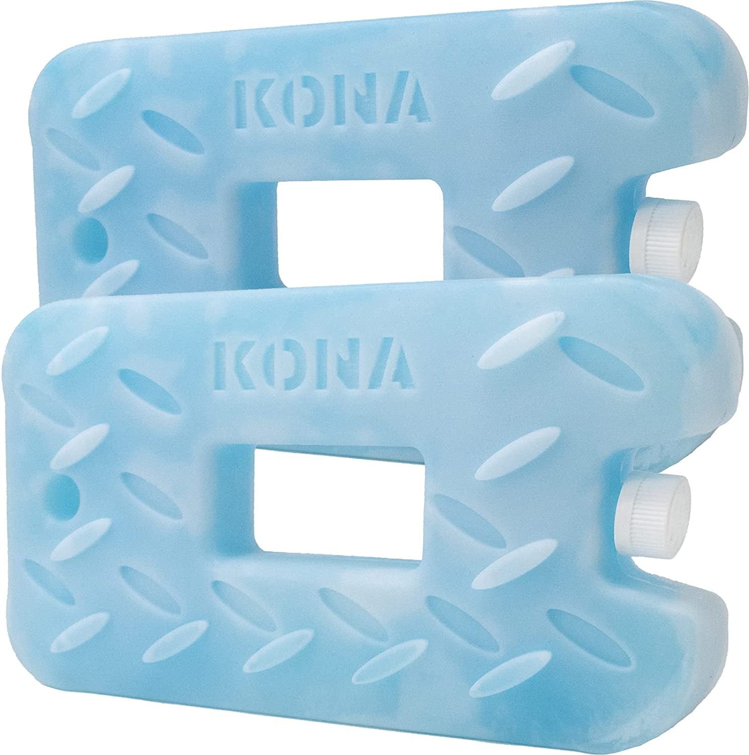 Kona Medium 2lb. Cold Freezer Blue Ice Pack for Coolers - Long Lasting ...