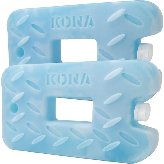 Kona Medium 2lb. Cold Freezer Blue Ice Pack for Coolers - Long Lasting ...