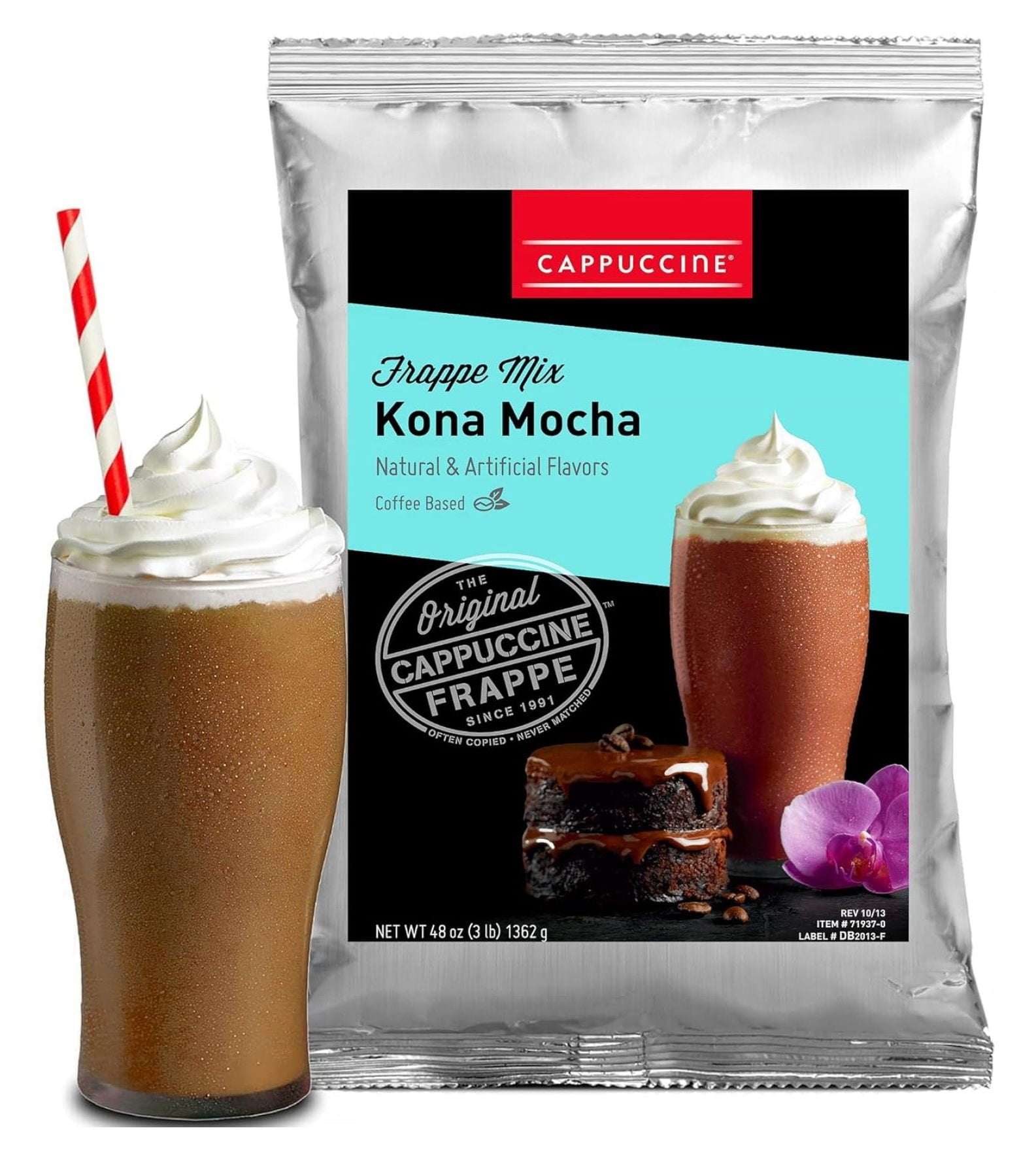 Kona Mocha Frappe Mix, 3 Pound (Pack of 1) - Walmart.com