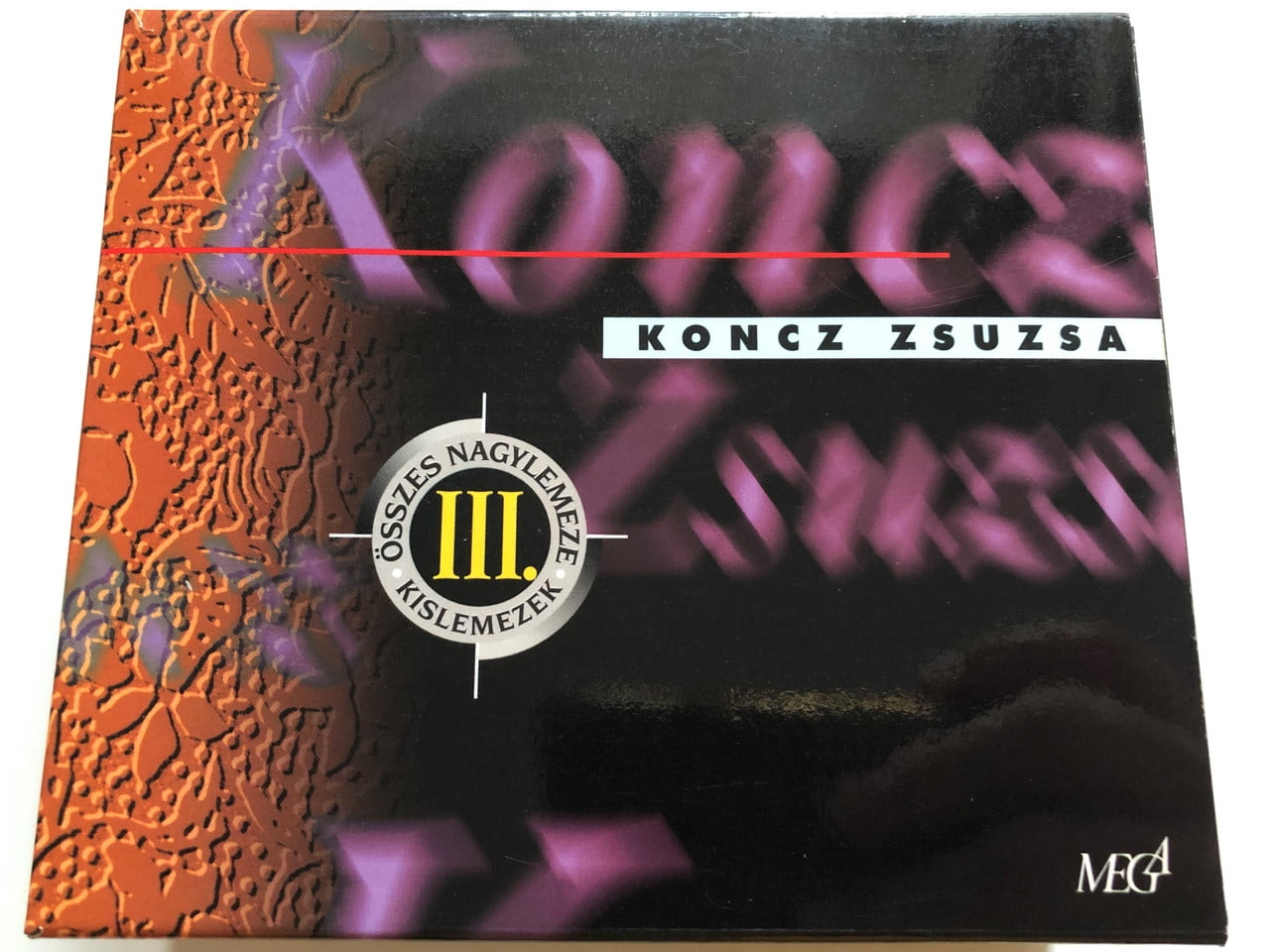 Koncz Zsuzsa - Osszes Nagylemeze III. / Mega 5x Audio CD 1996 / ...