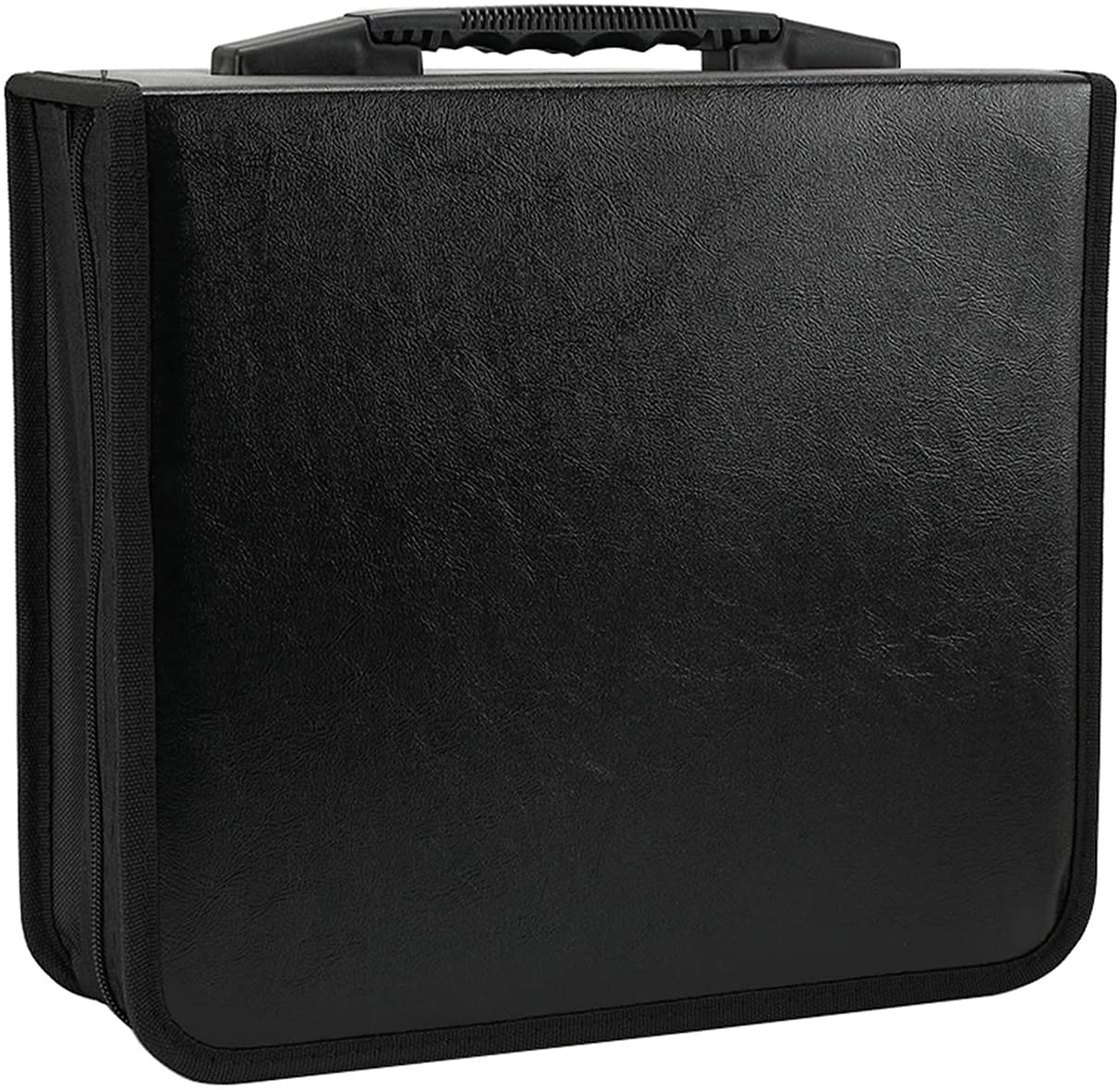 Konelia 520 Slots PU Leather CD DVD Storage Case Holder Binder Portable ...