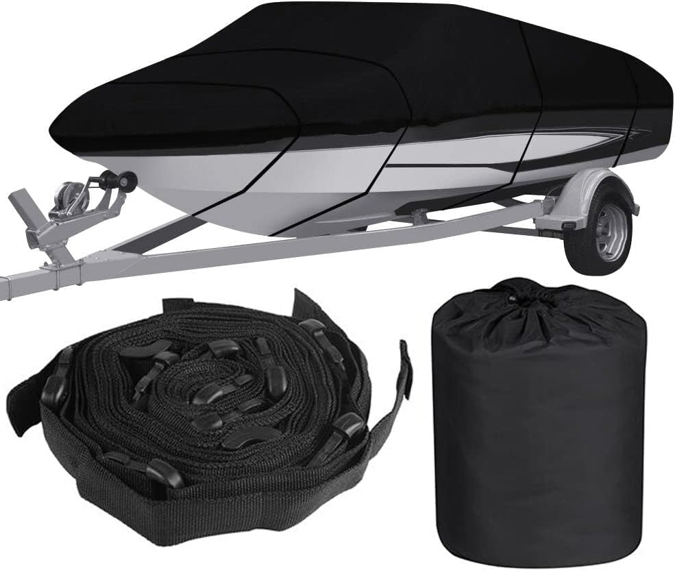Konelia Boat Covers 11-22FT Marine Grade Waterproof Heavy Duty UV ...