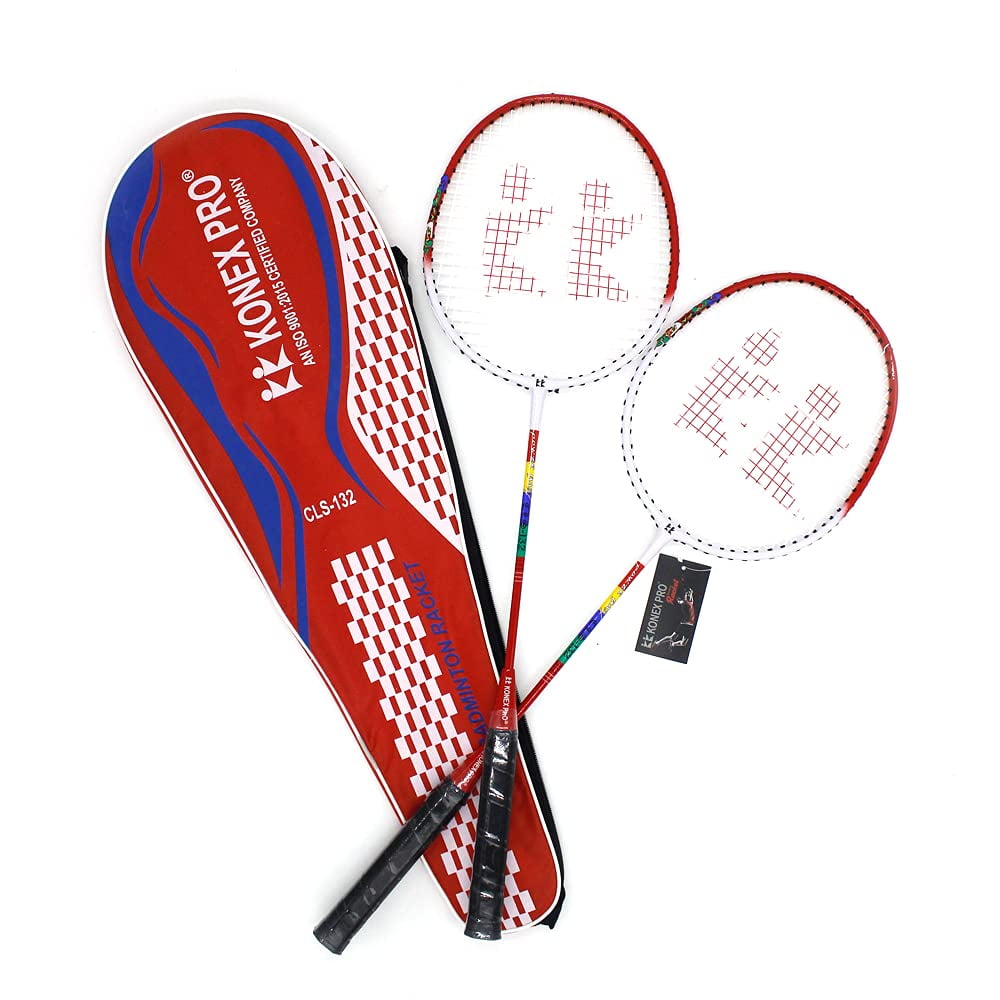 Konex CLS 132 Jointless Strung Badminton Racket With Free Full Cover ...