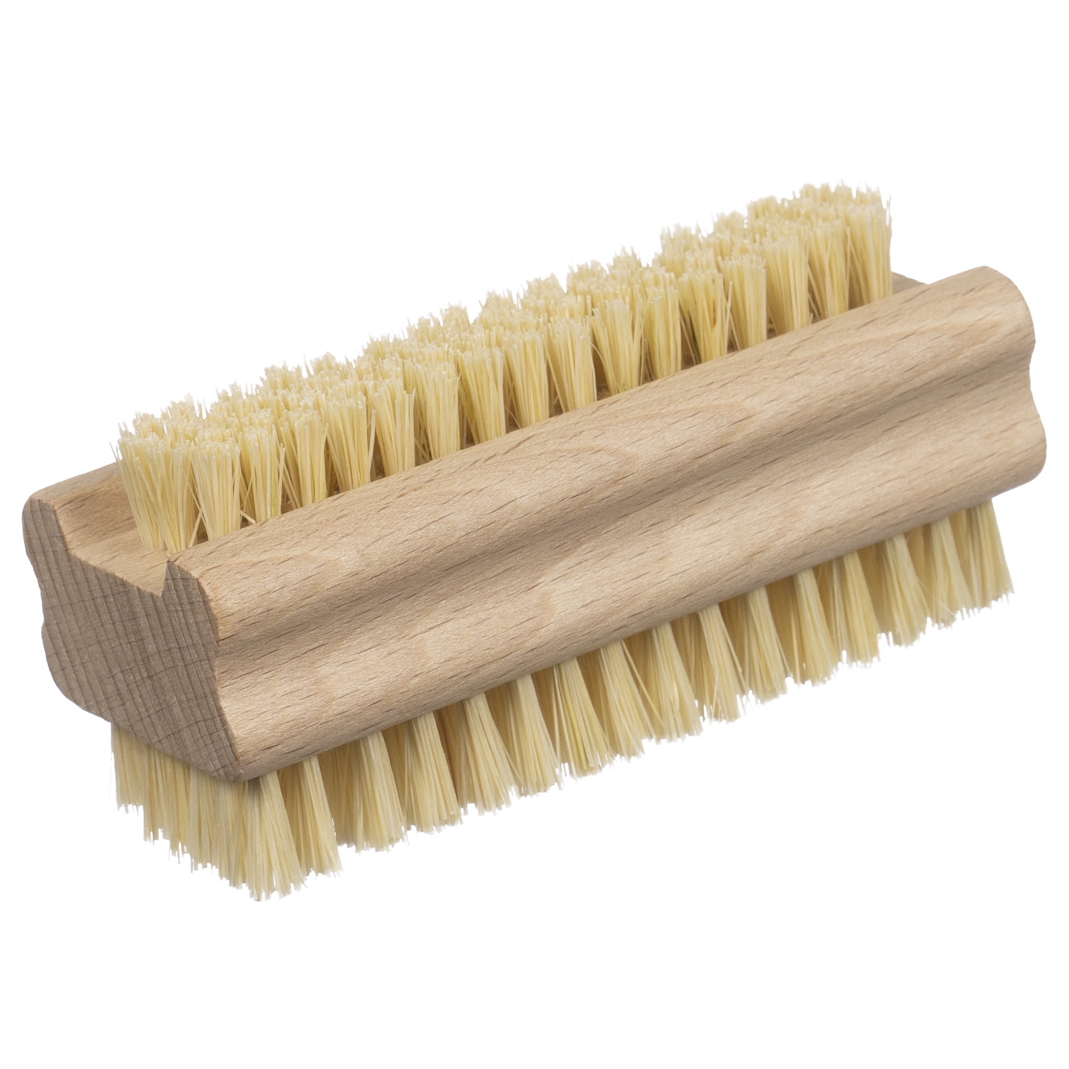 Konex Wooden Cleaning Scrub Brush for Hands Nails and Toes Non Slip ...