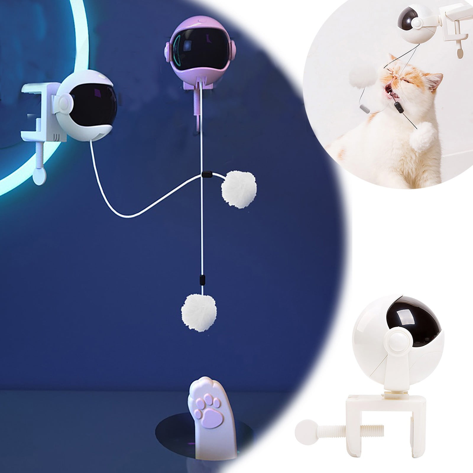 Kong Dog Toys Automated Cat Toys Automatic Cat String Toy Electronic ...