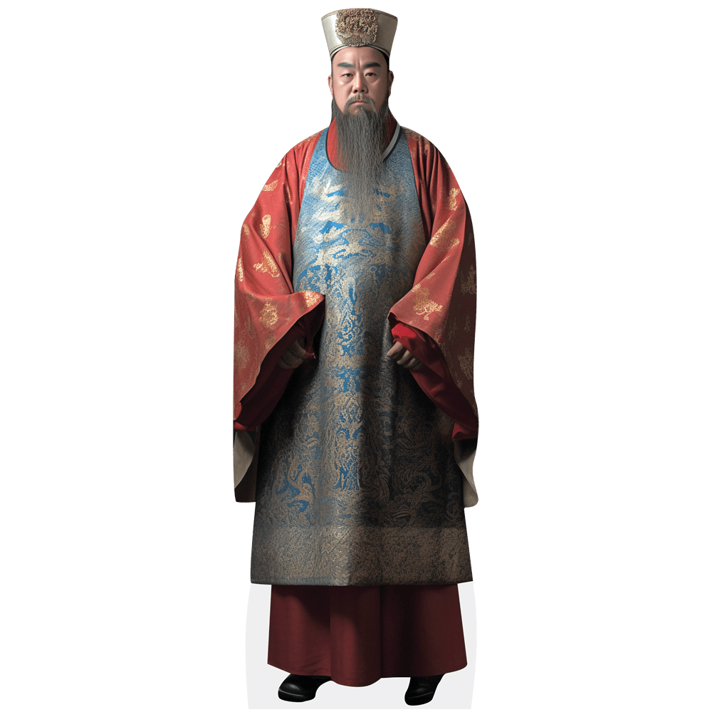 Kong Qiu (Robe) Lifesize Cardboard Cutout Standee - Walmart.com