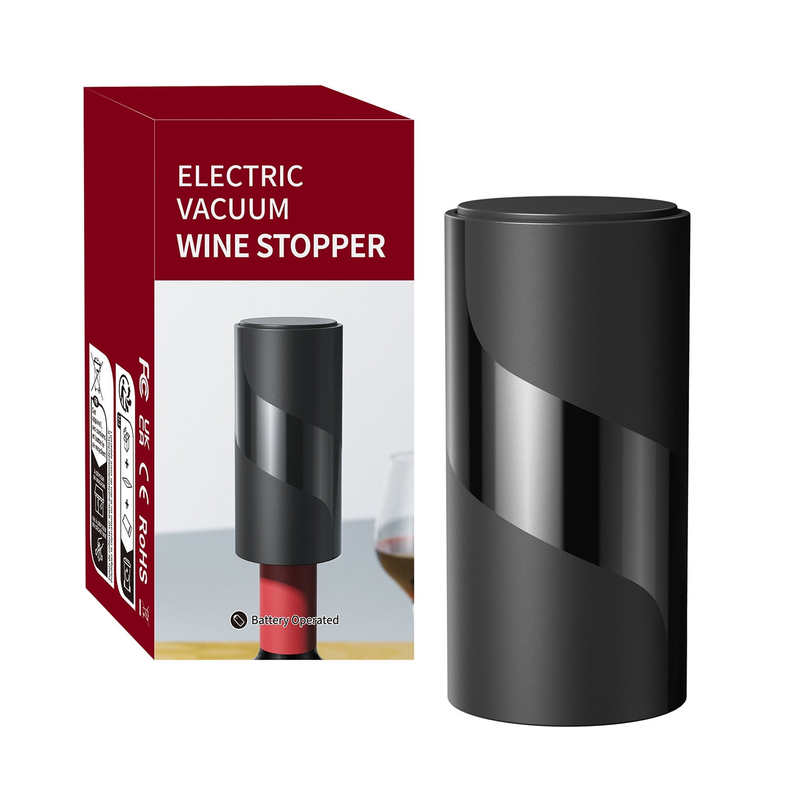 Konghyp Automatic Vacuum Stopper – Electric Freshness Stopper for Red ...
