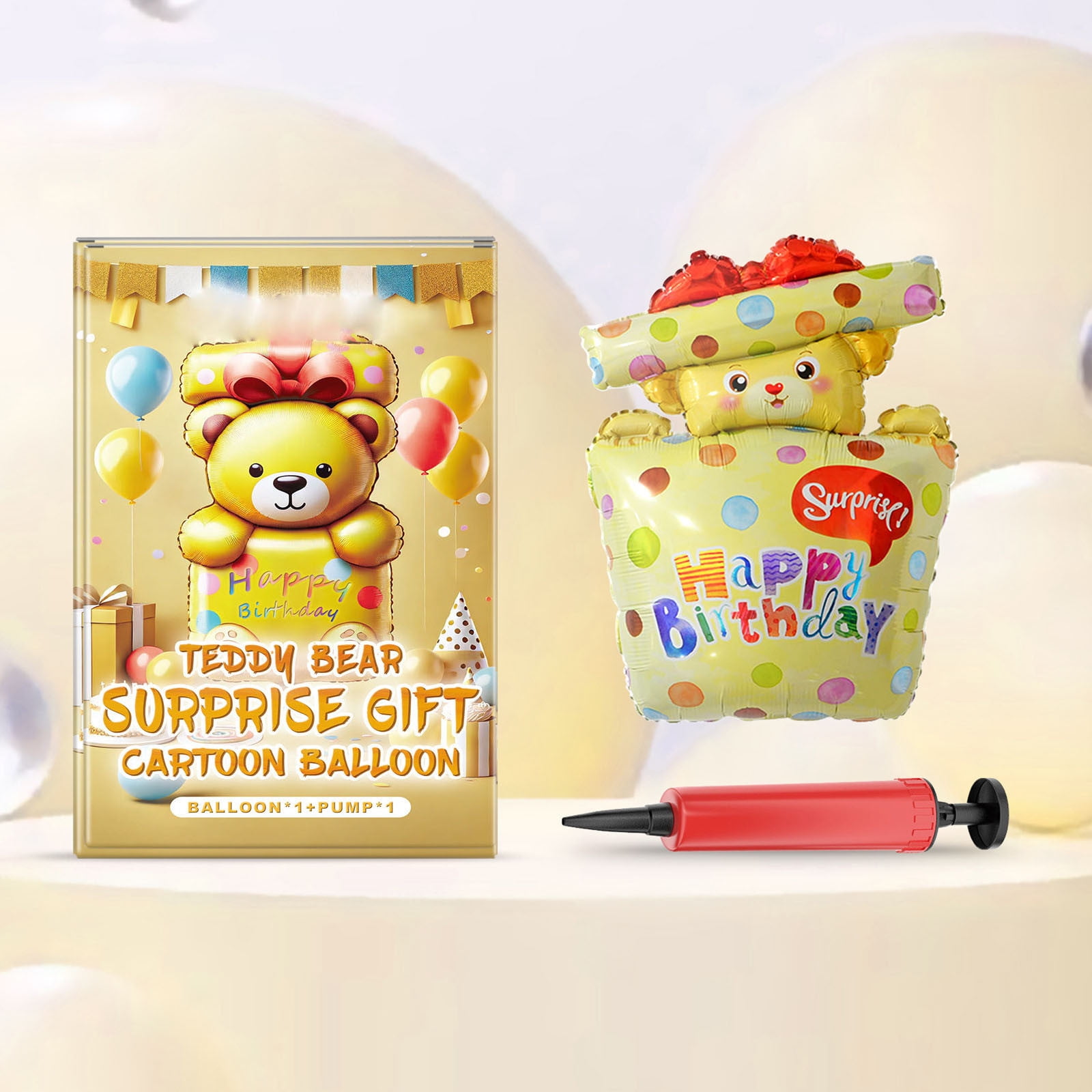 Konghyp Balloons Set for Birthday Party – Aluminum Foil Balloons ...