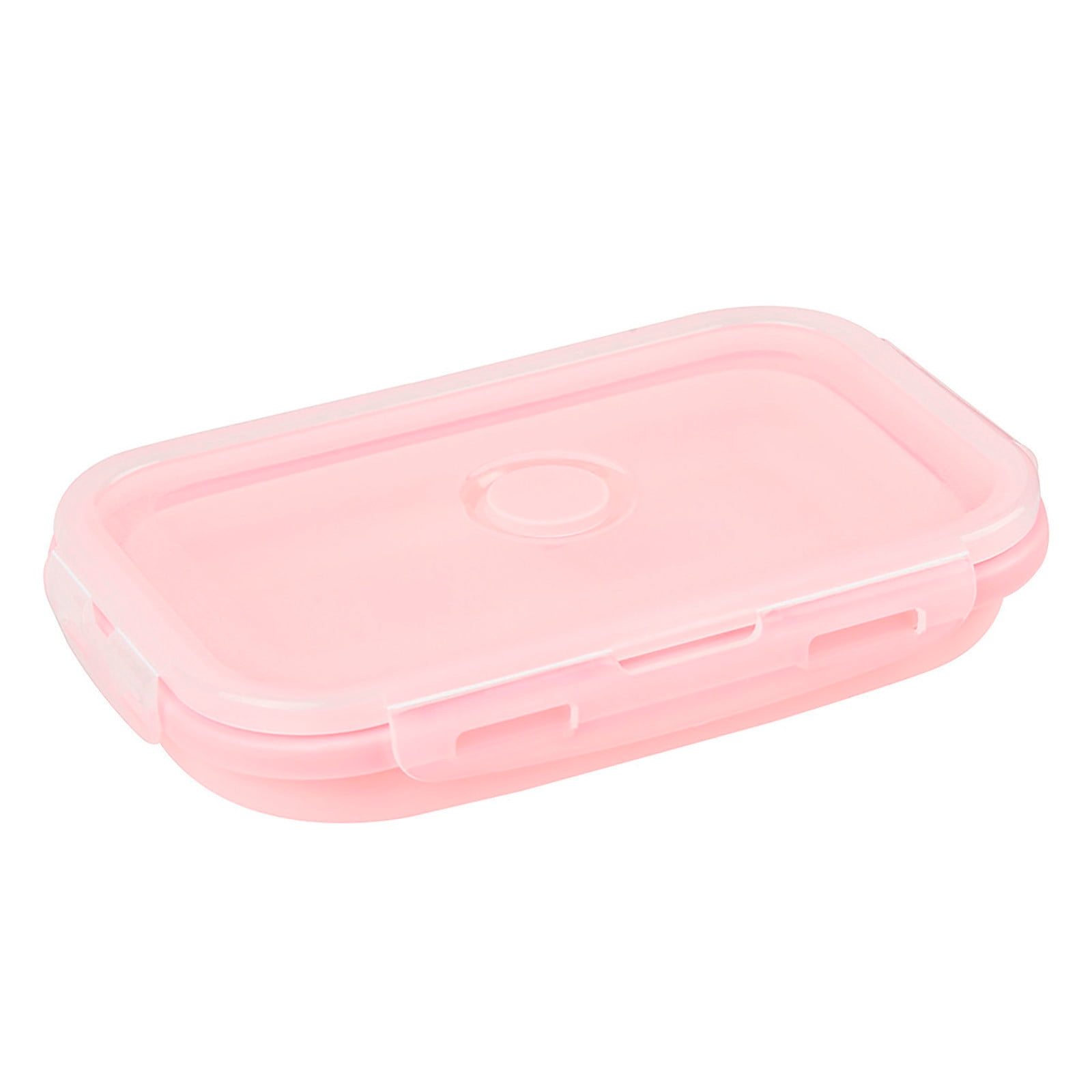 Konghyp Collapsible Lunch Box: Microwave-Safe Silicone and Portable ...
