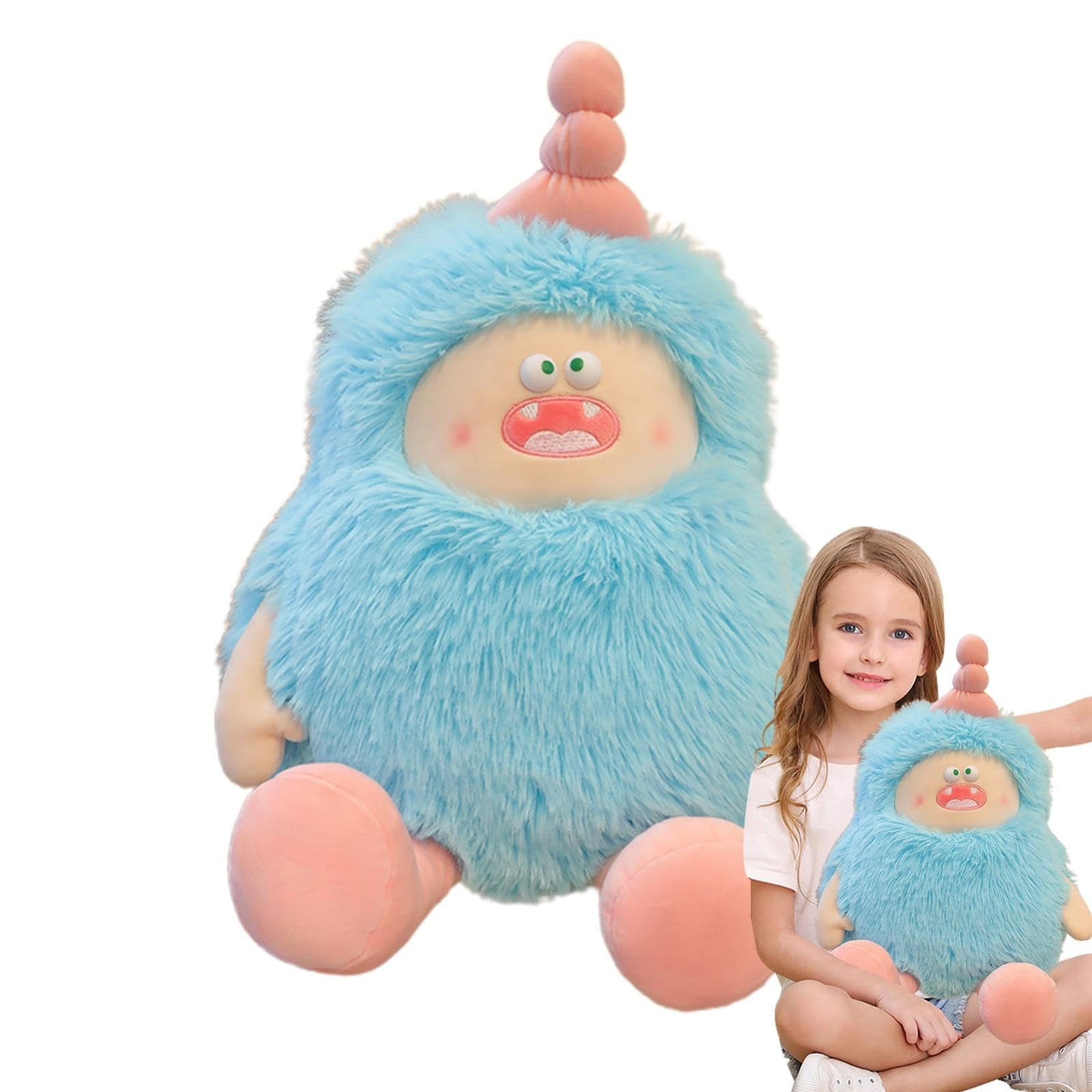 Konghyp Cute Little Furry Monsters Plush – Soft Devil Stuffed Animals ...