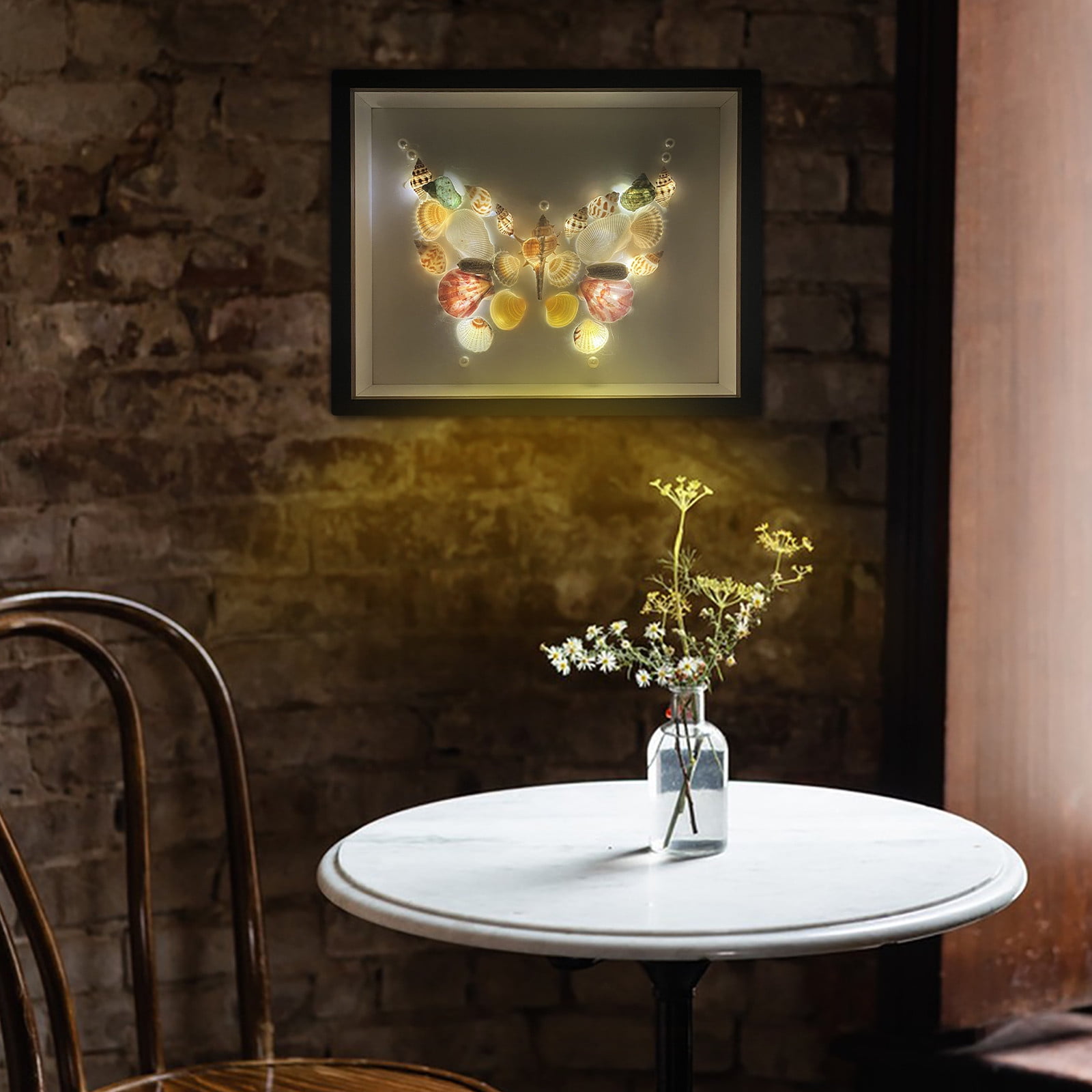 Konghyp DIY Shells Conch Starry Sky Lamp – Unique Decorative Lighting ...