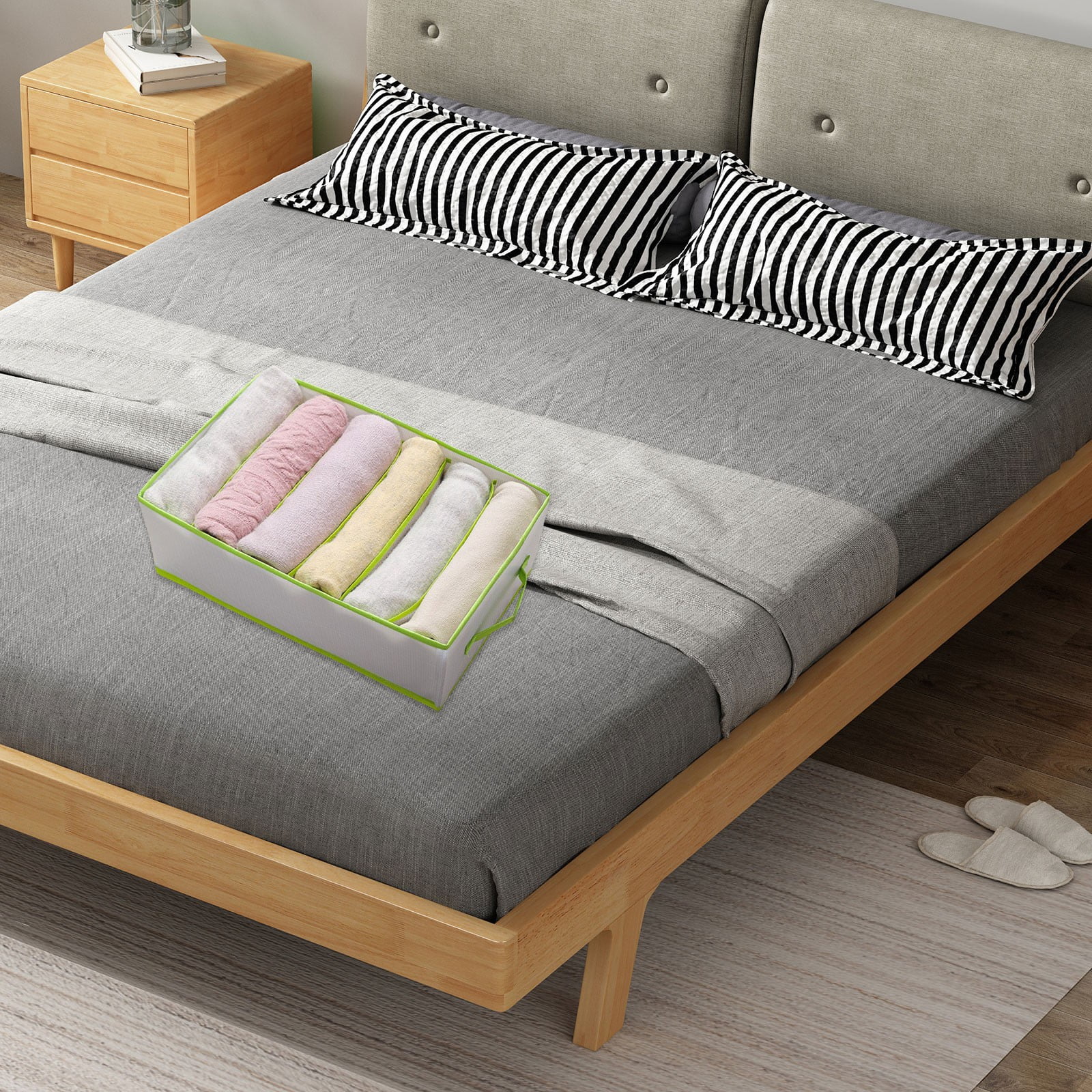 Konghyp Foldable Clothing Storage Box – Wardrobe Classification ...