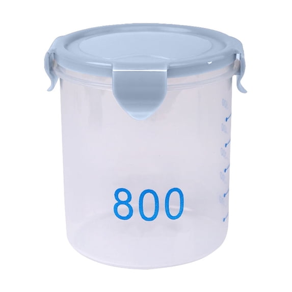 Konghyp Graduated Round Storage Jars, Sealing Jars for Kitchen, Food ...