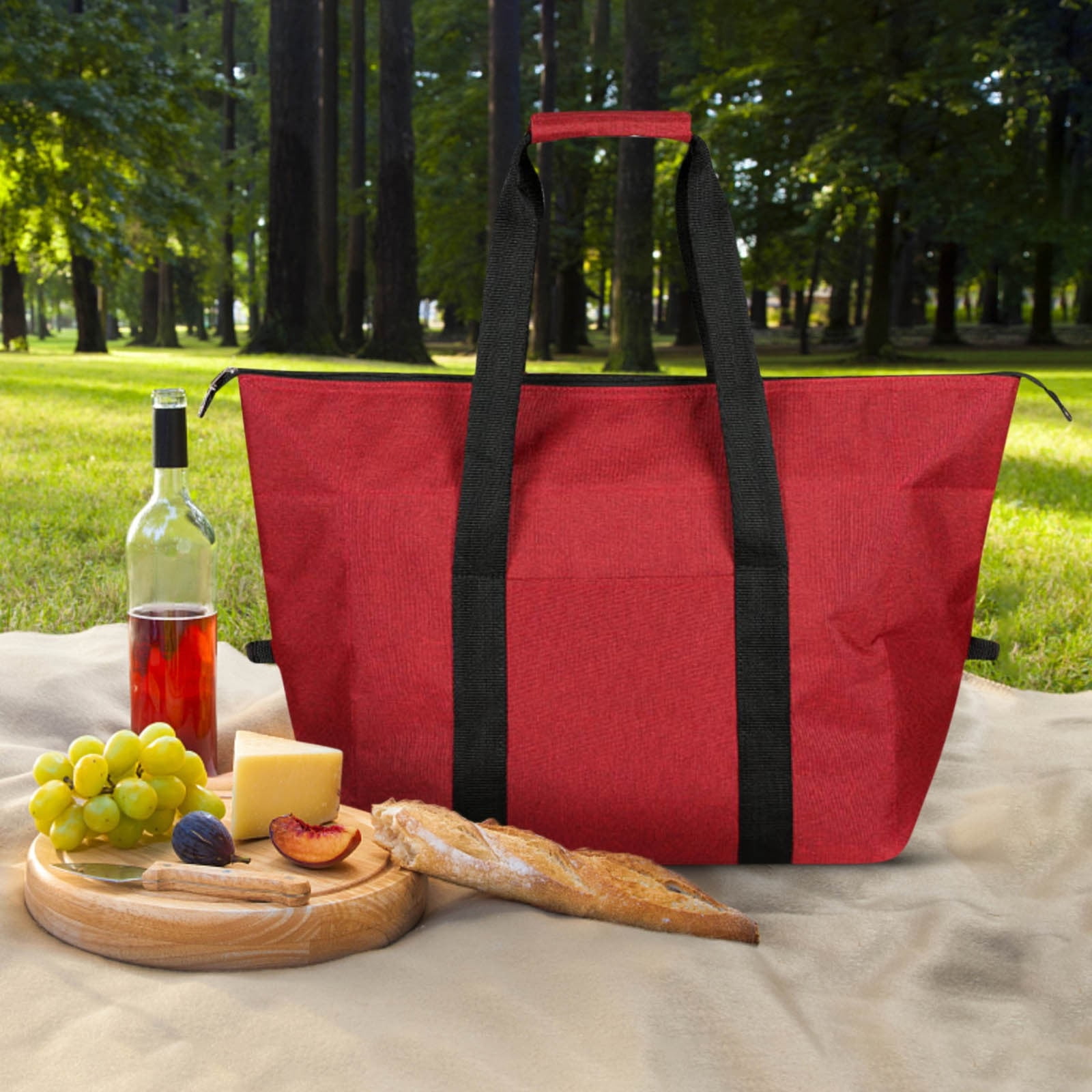 Konghyp Outdoor Large Capacity Picnic Bag – Portable Thermal Insulation ...