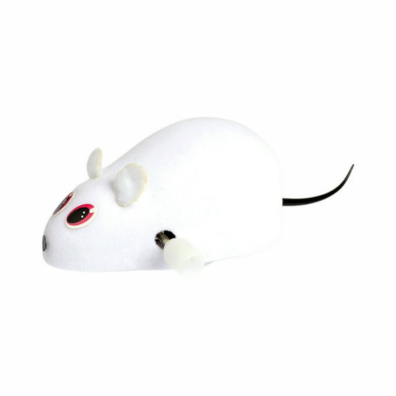 Konghyp Down Simulation Mouse Toy for Cats, Flocking Clockwork Mouse, Interactive Hunting Toy ...