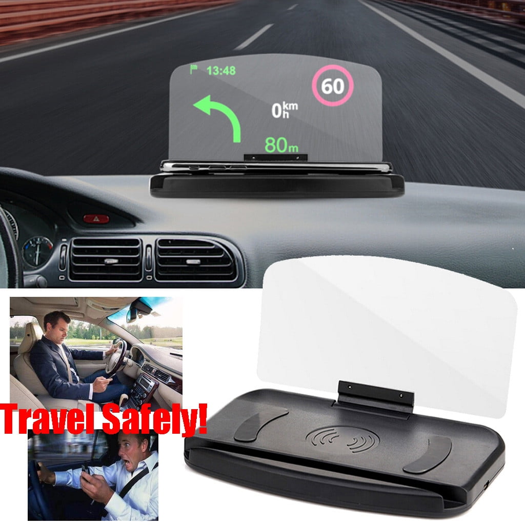 Konghyp Universal Car Head-Up Display (HUD) Phone Holder with GPS ...