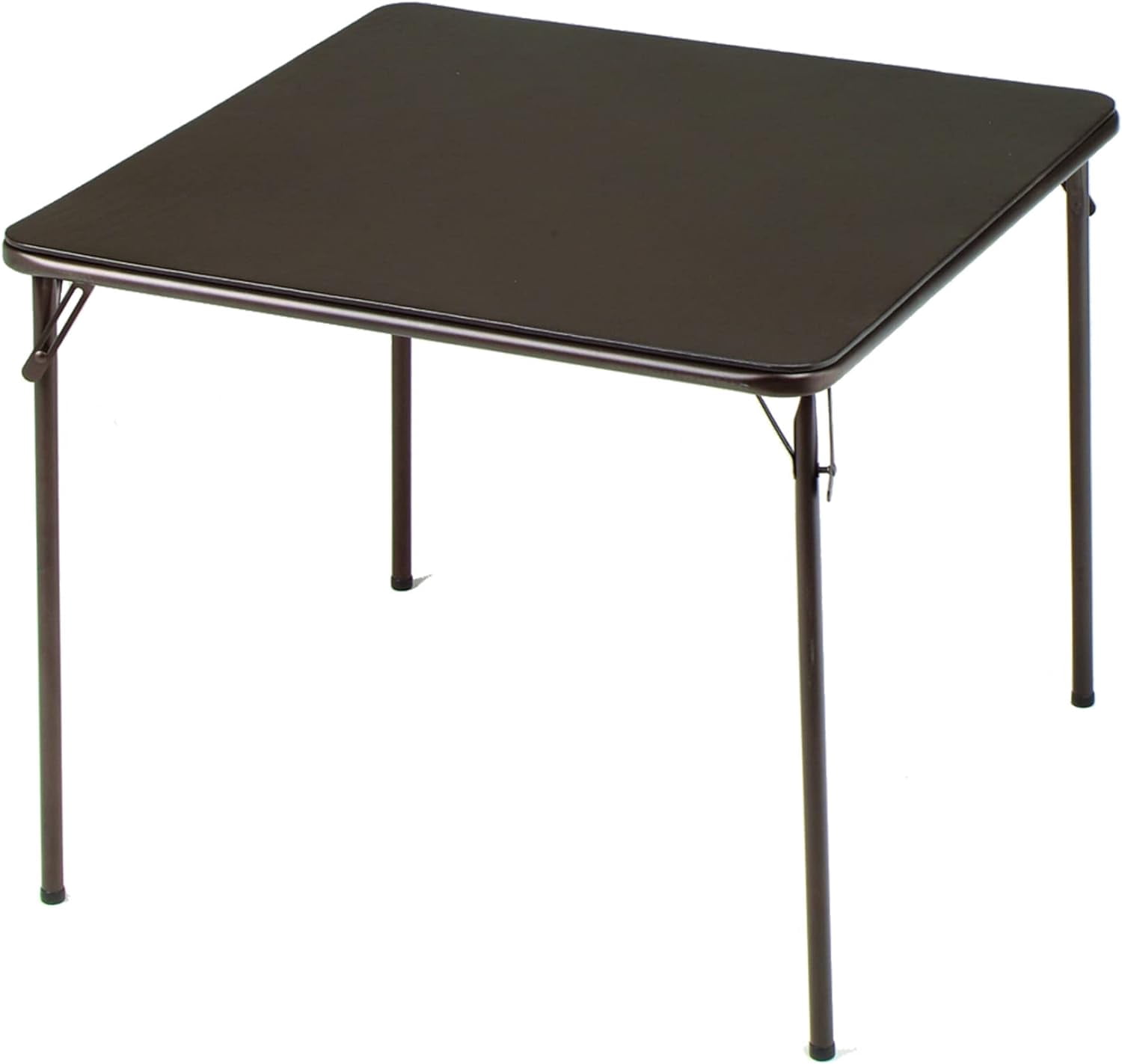Kongque Metal Square Folding Table ,Cinnabar - Walmart.com
