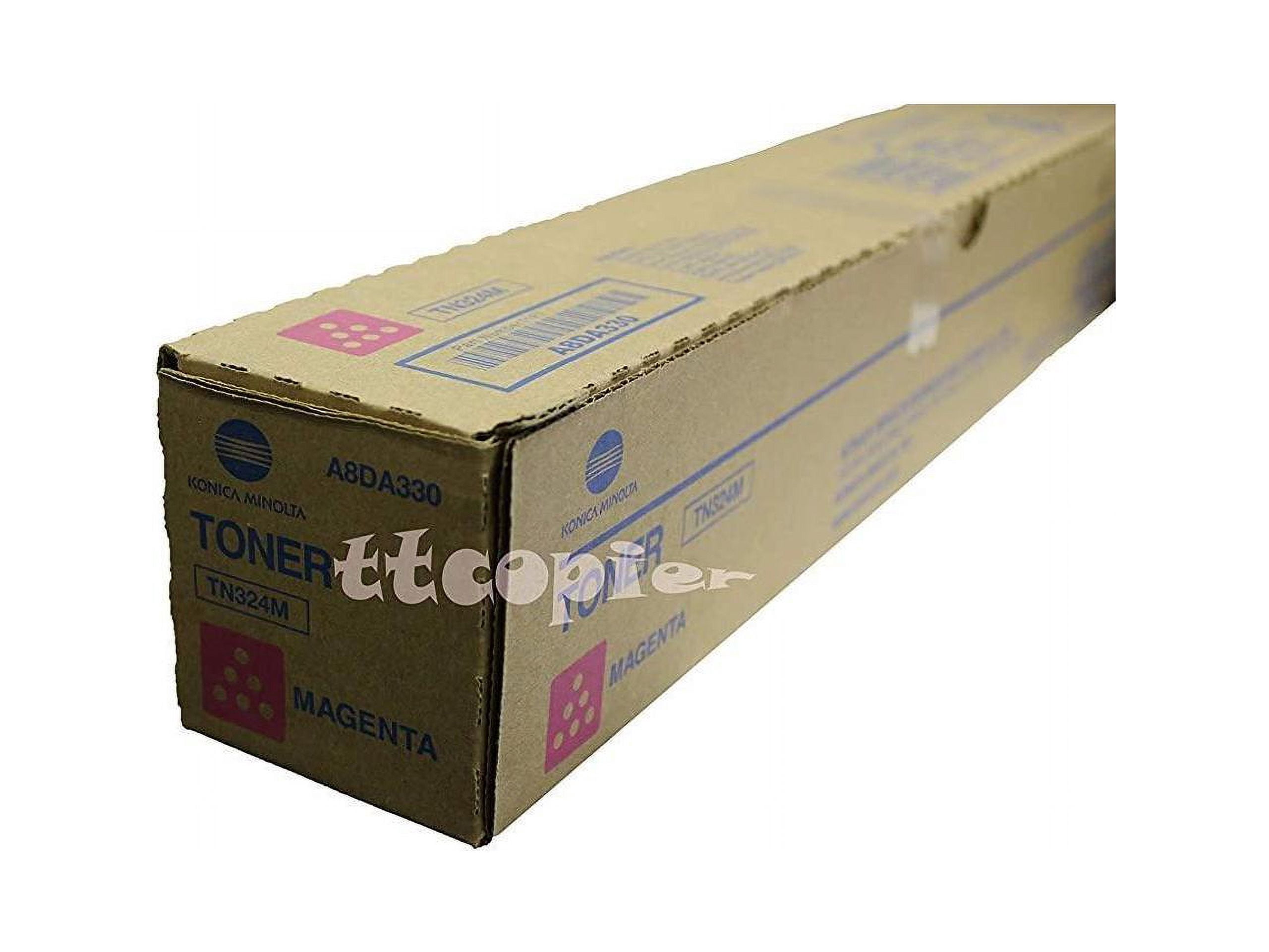 Konica Minolta TN324M (A8DA330) Toner Cartridge 2600 Pages Yield ...