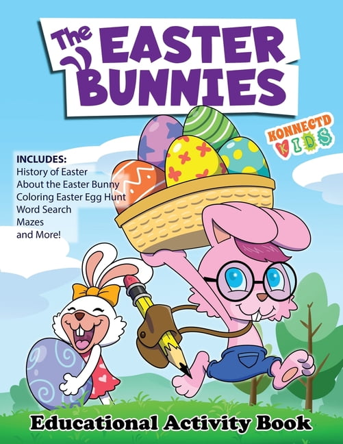 Konnectd Kids Activity Book Collection The Easter Bunnies Educational ...