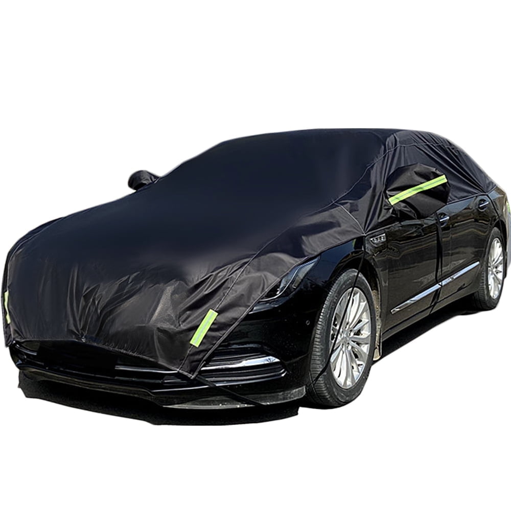 Konnfeir Half Car Cover Car Body Cover Sunshade Cover Snow Cover ...