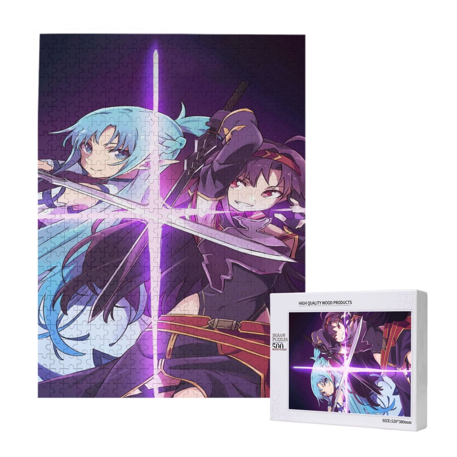 Konno Yuuki Jigsaw Puzzle Interactive Brain Teaser Board Game for ...